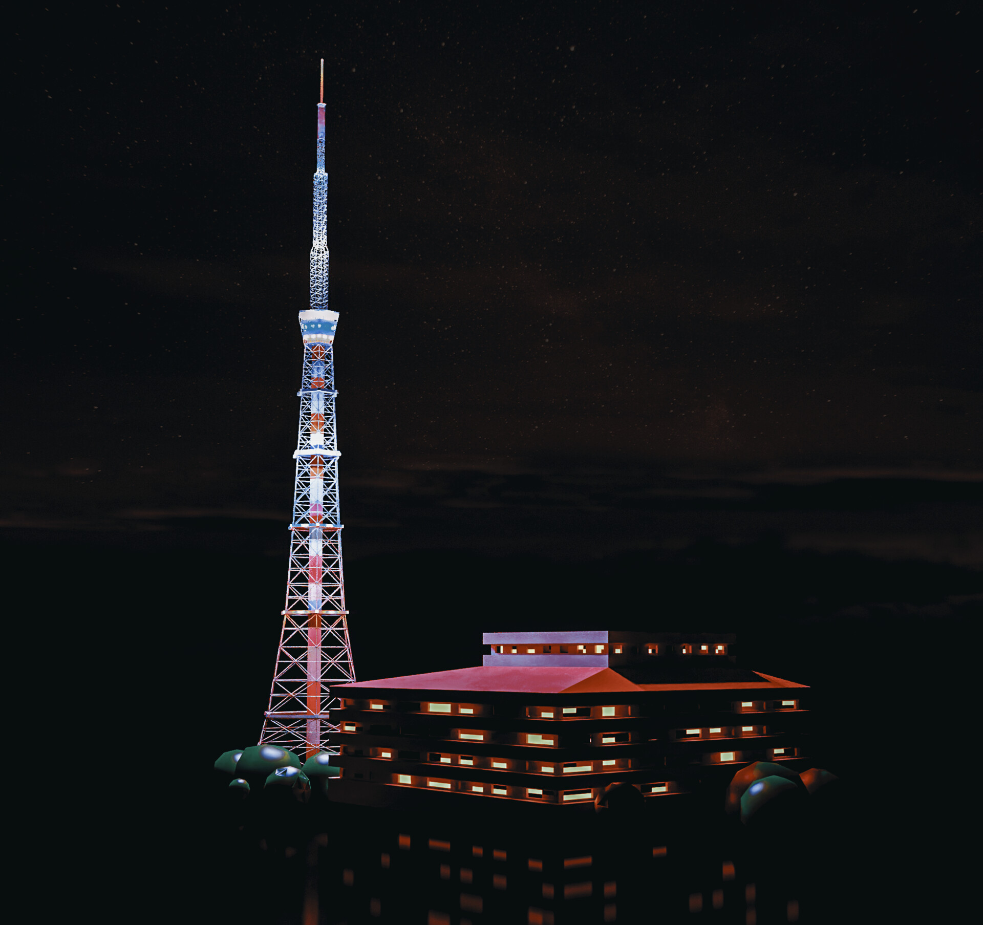 ArtStation - TV tower