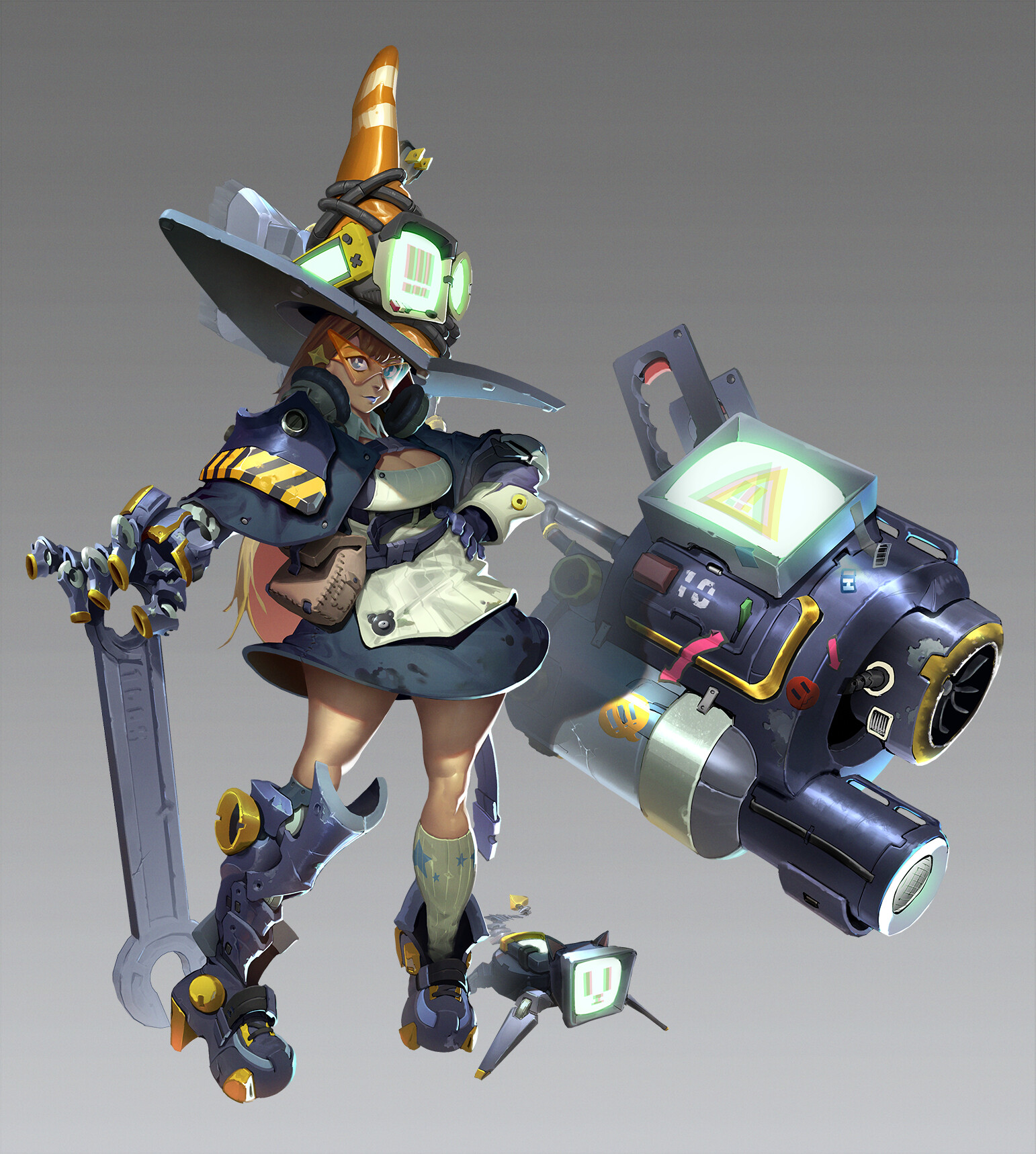 ArtStation - Edie the Engineer Witch