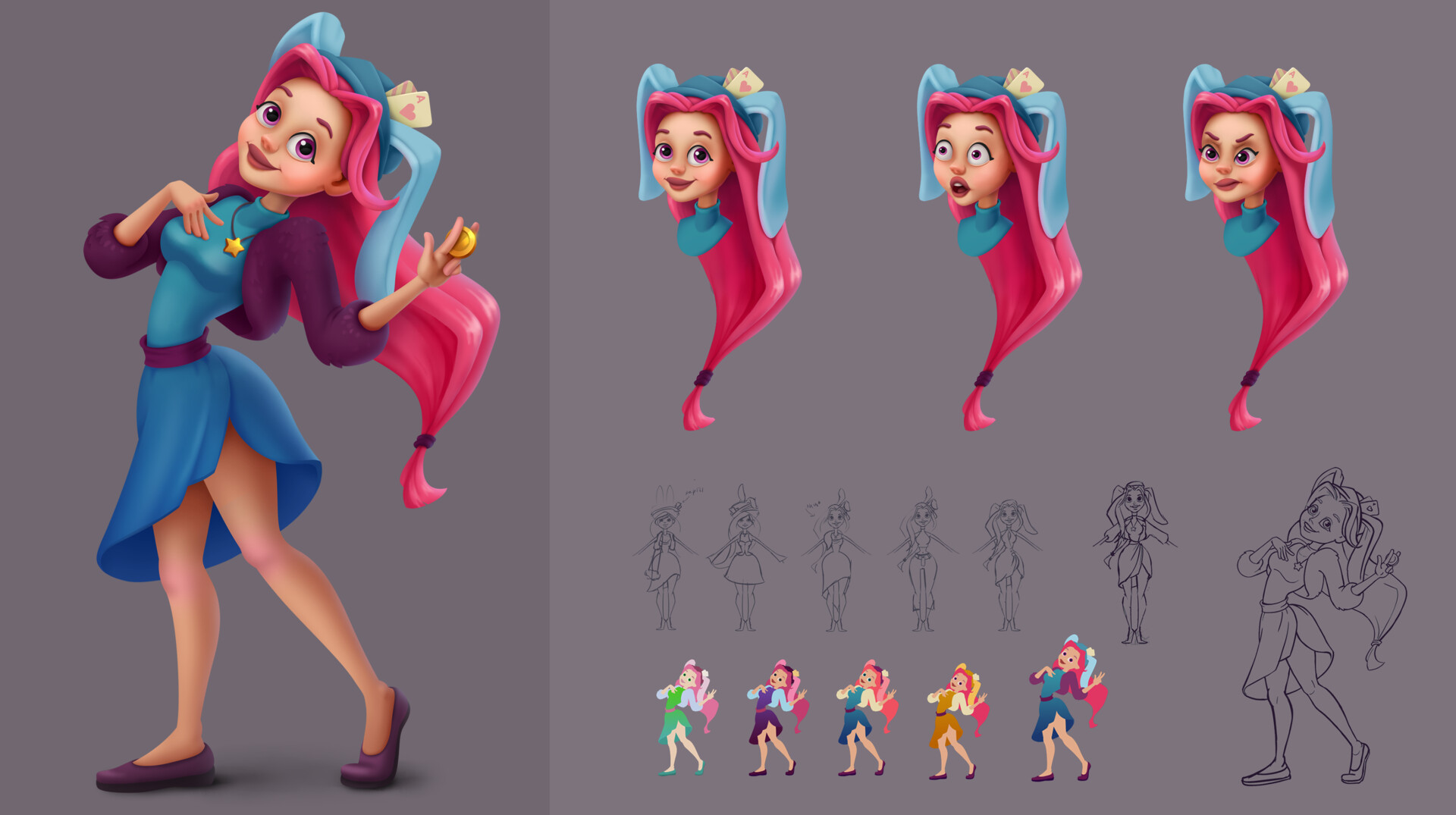 ArtStation - Lucky Girl