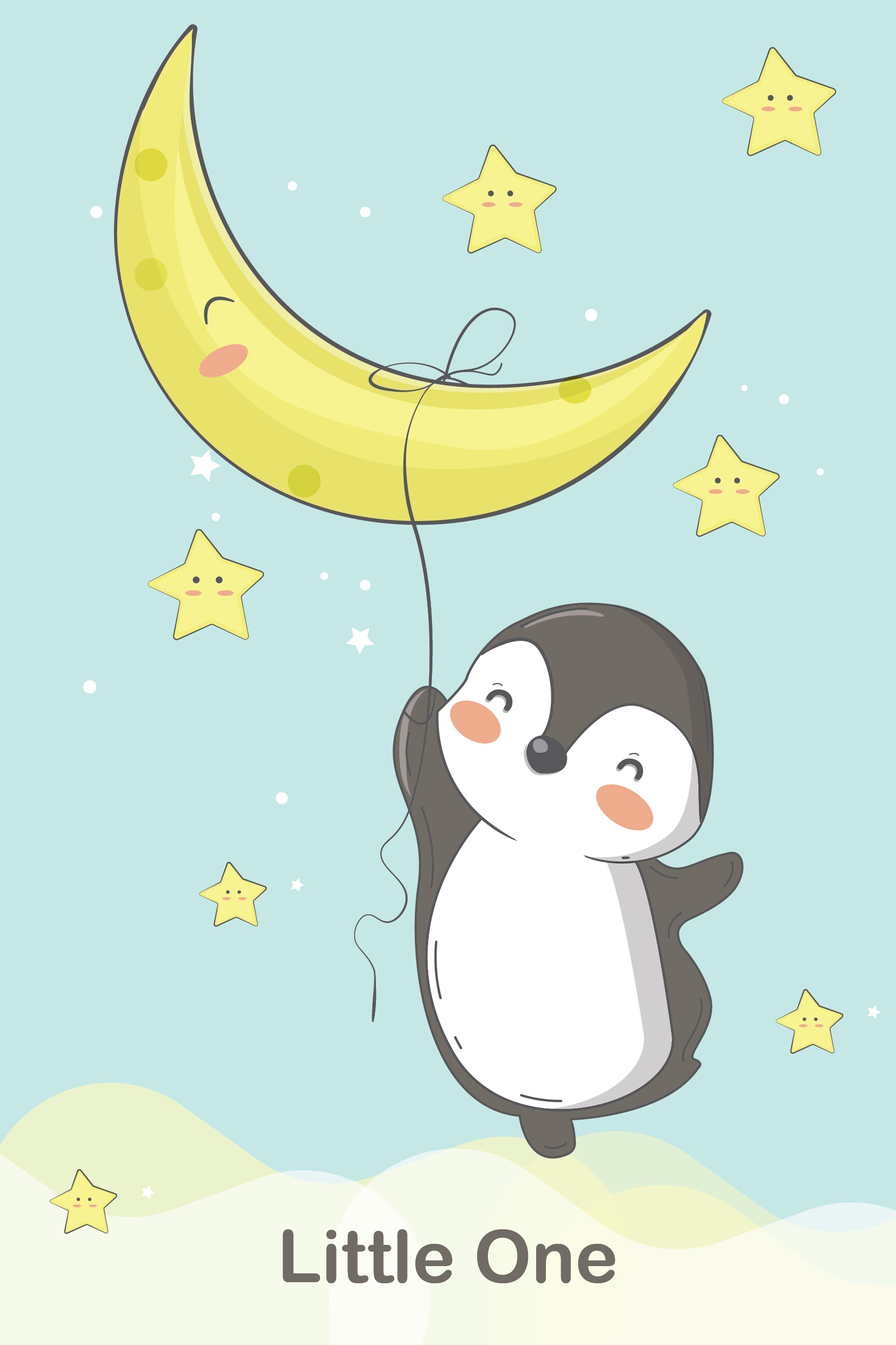 ArtStation - 2D Art | Vector Art | Cute Nursery art