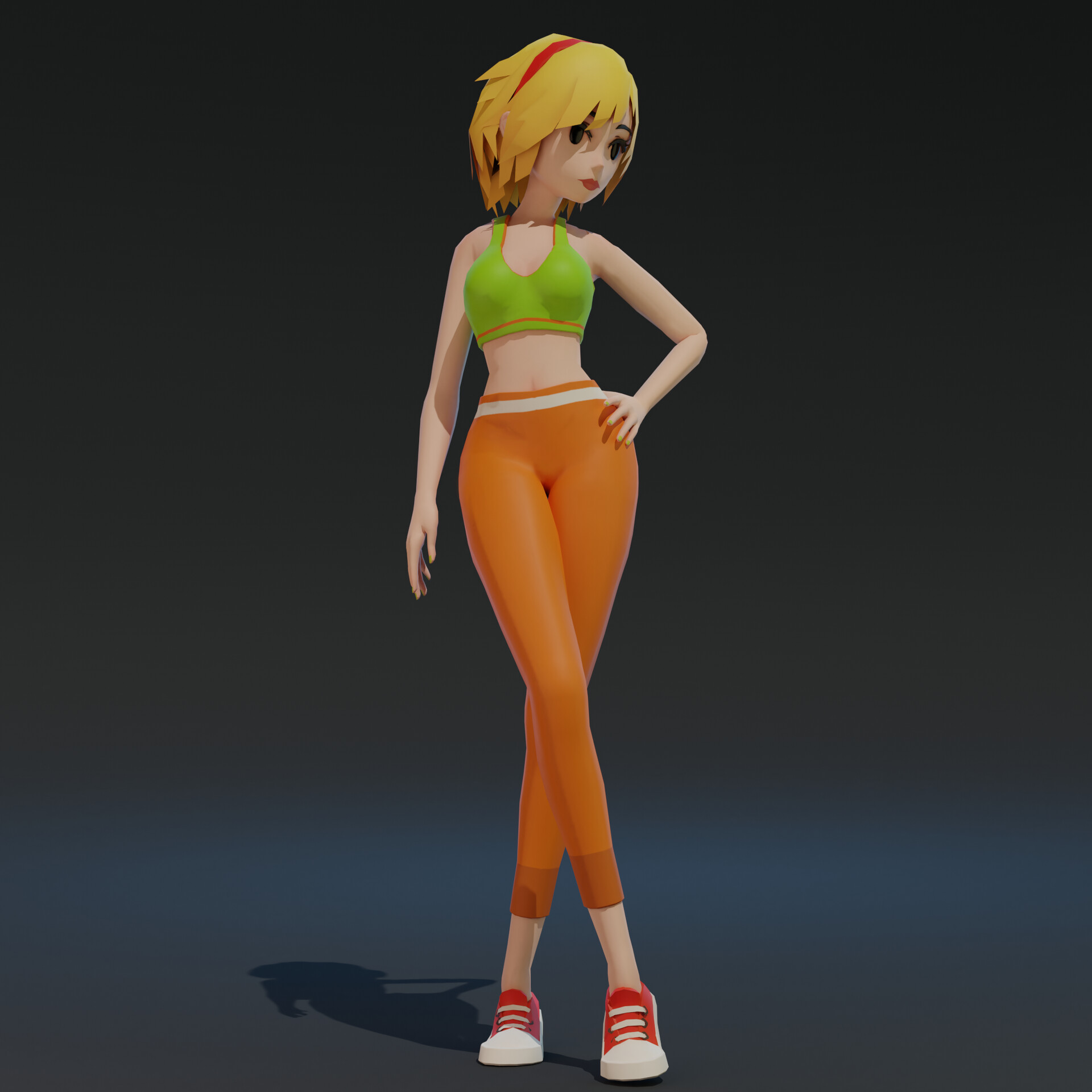 ArtStation - Runner game character