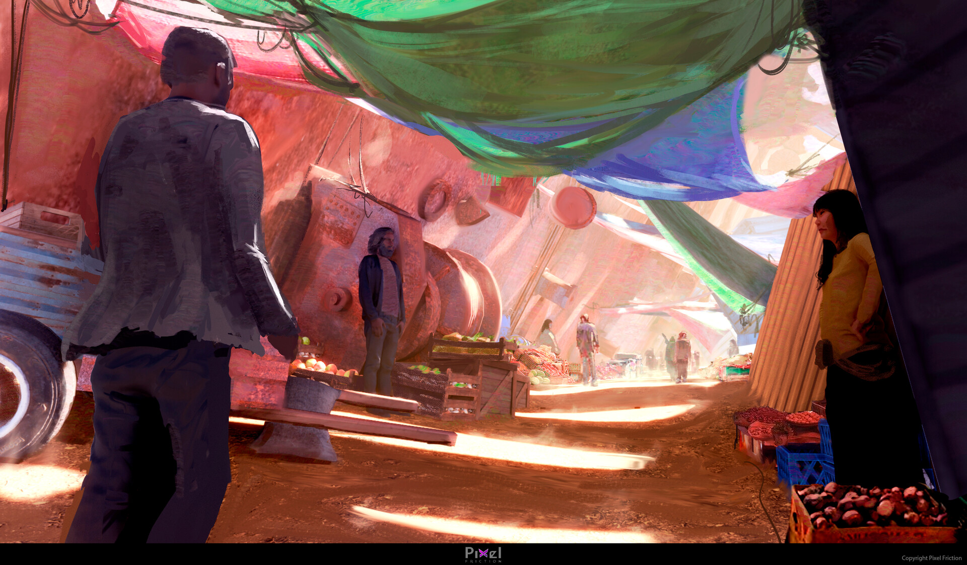 Bernabé Jiménez - The market