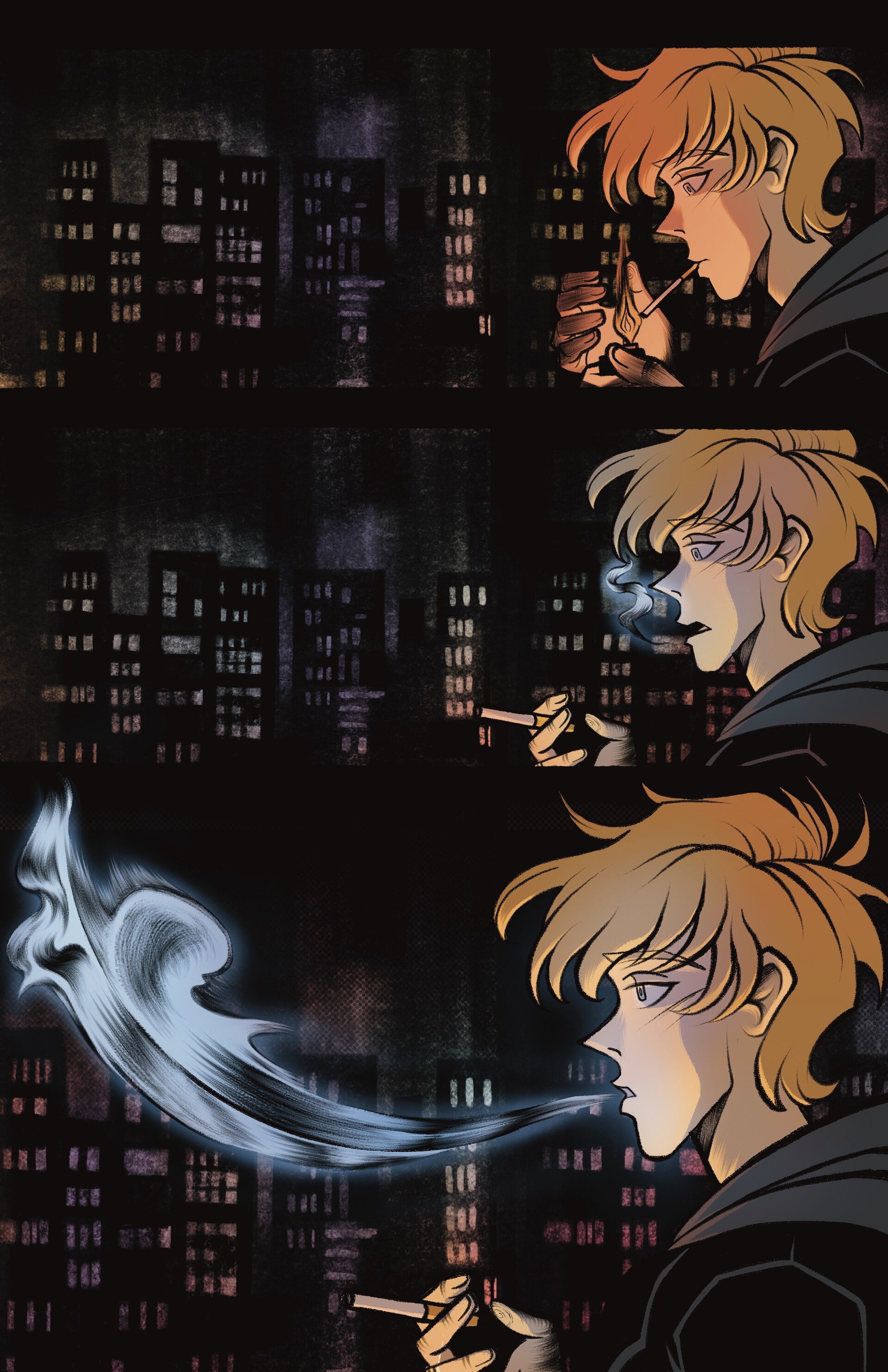 ArtStation - Wisp Smoking