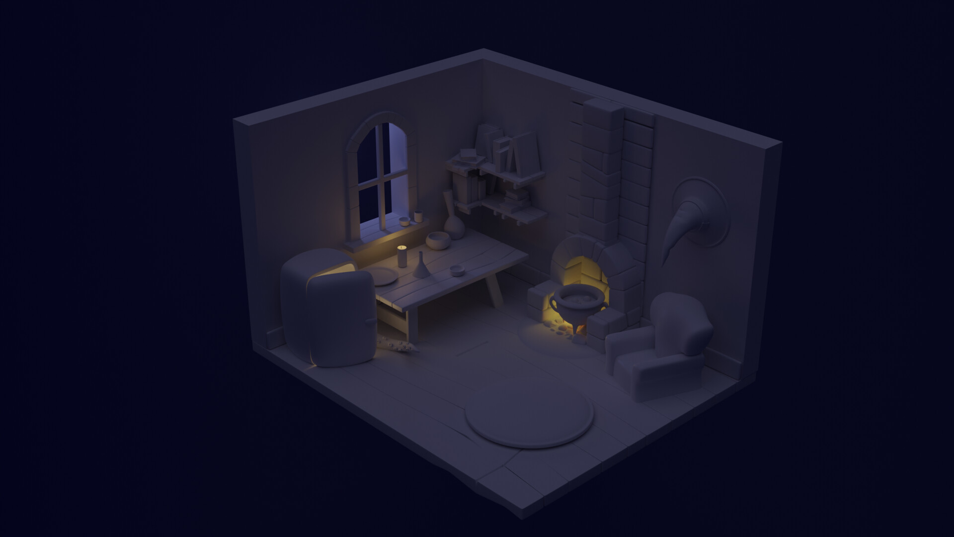 ArtStation - Wizard Hut