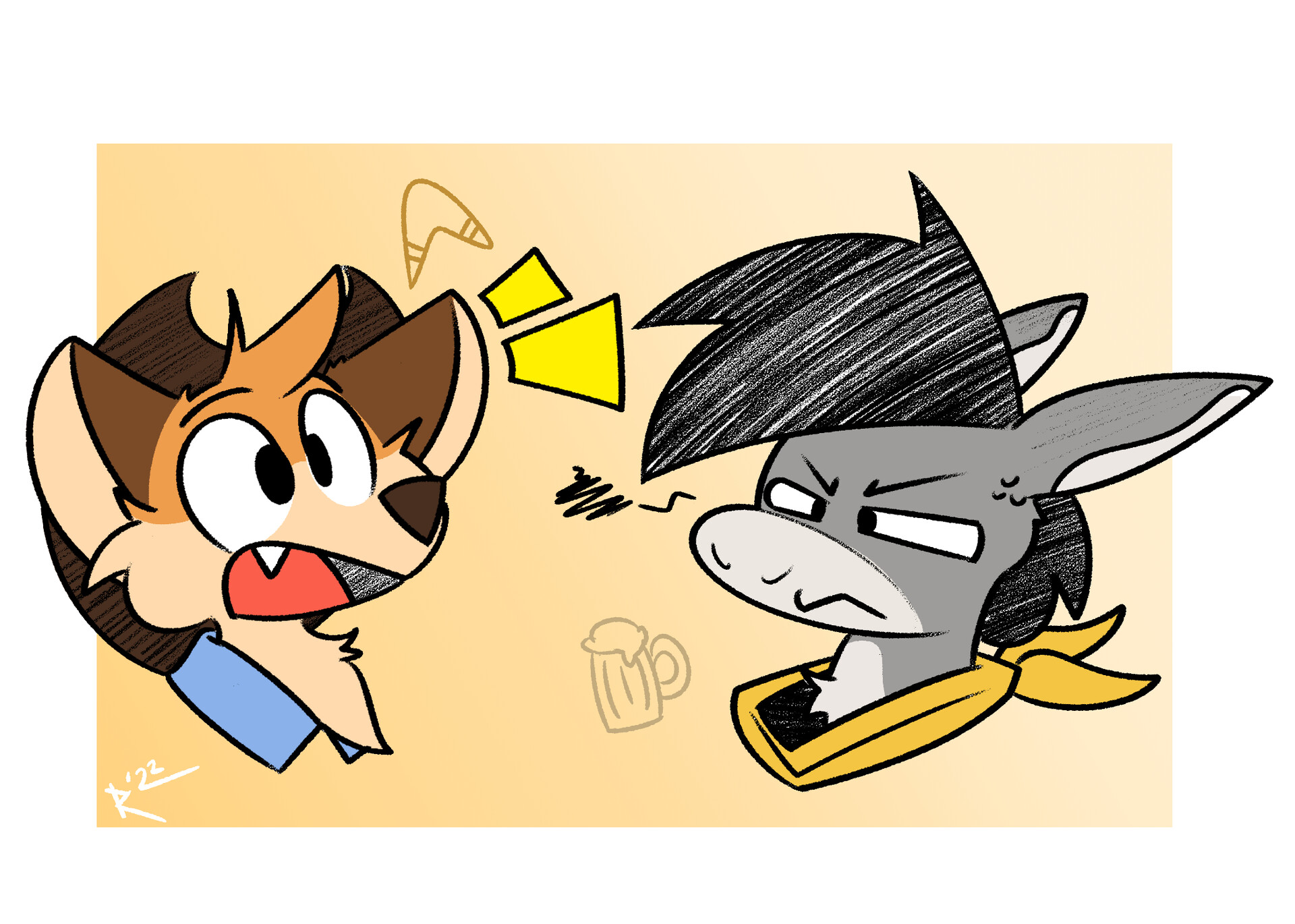 ArtStation - Fox Cowboy n’ Donk