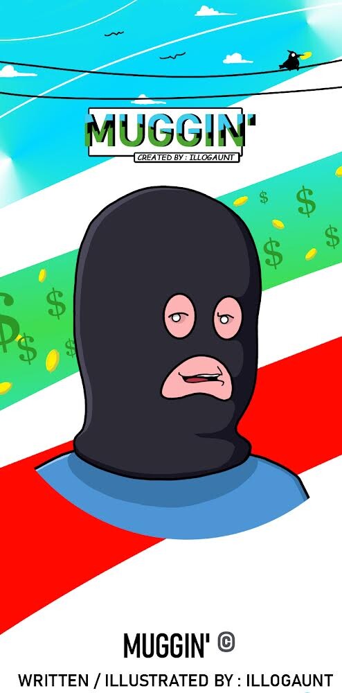 ArtStation - [ Muggin’ ] - Cover Art