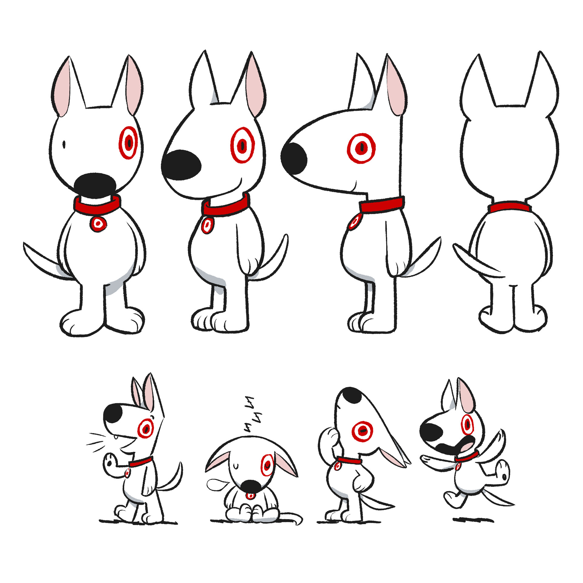 target dog coloring pages