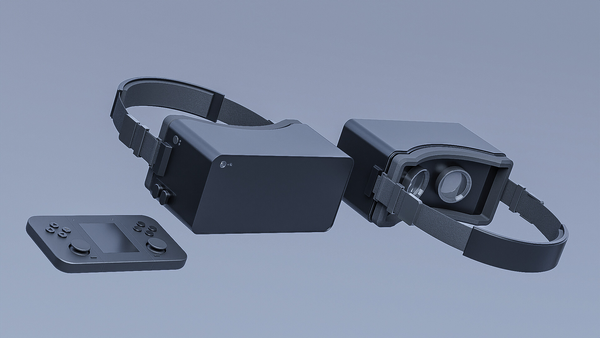 ArtStation - Generic Modular Minimalist VR Headset