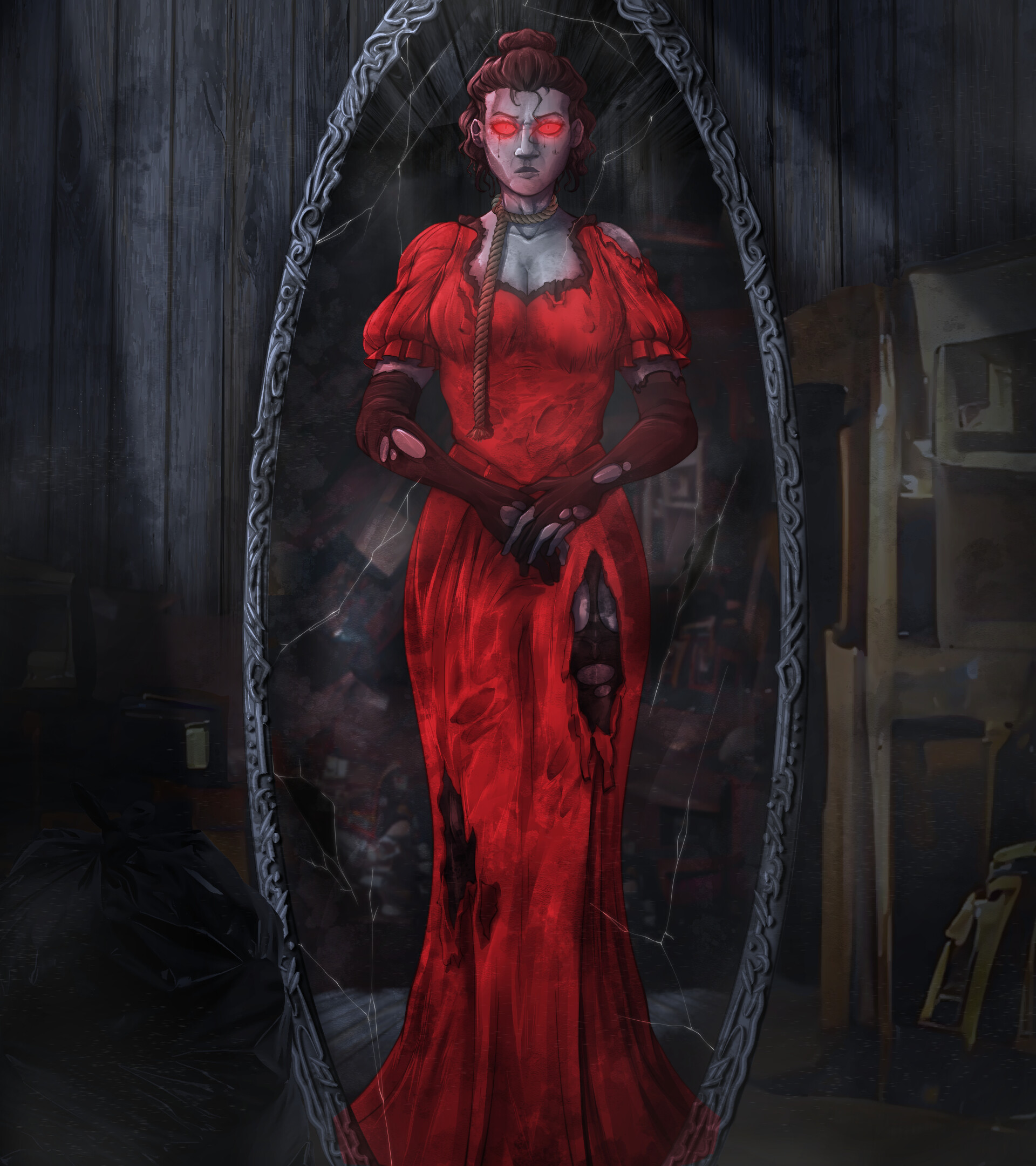 ArtStation - Red Lady Revenant