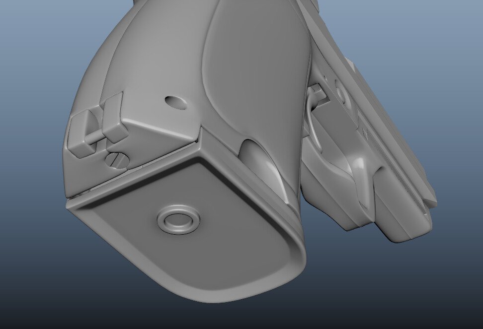 Frankie - H&K USP. (Model + Animation)