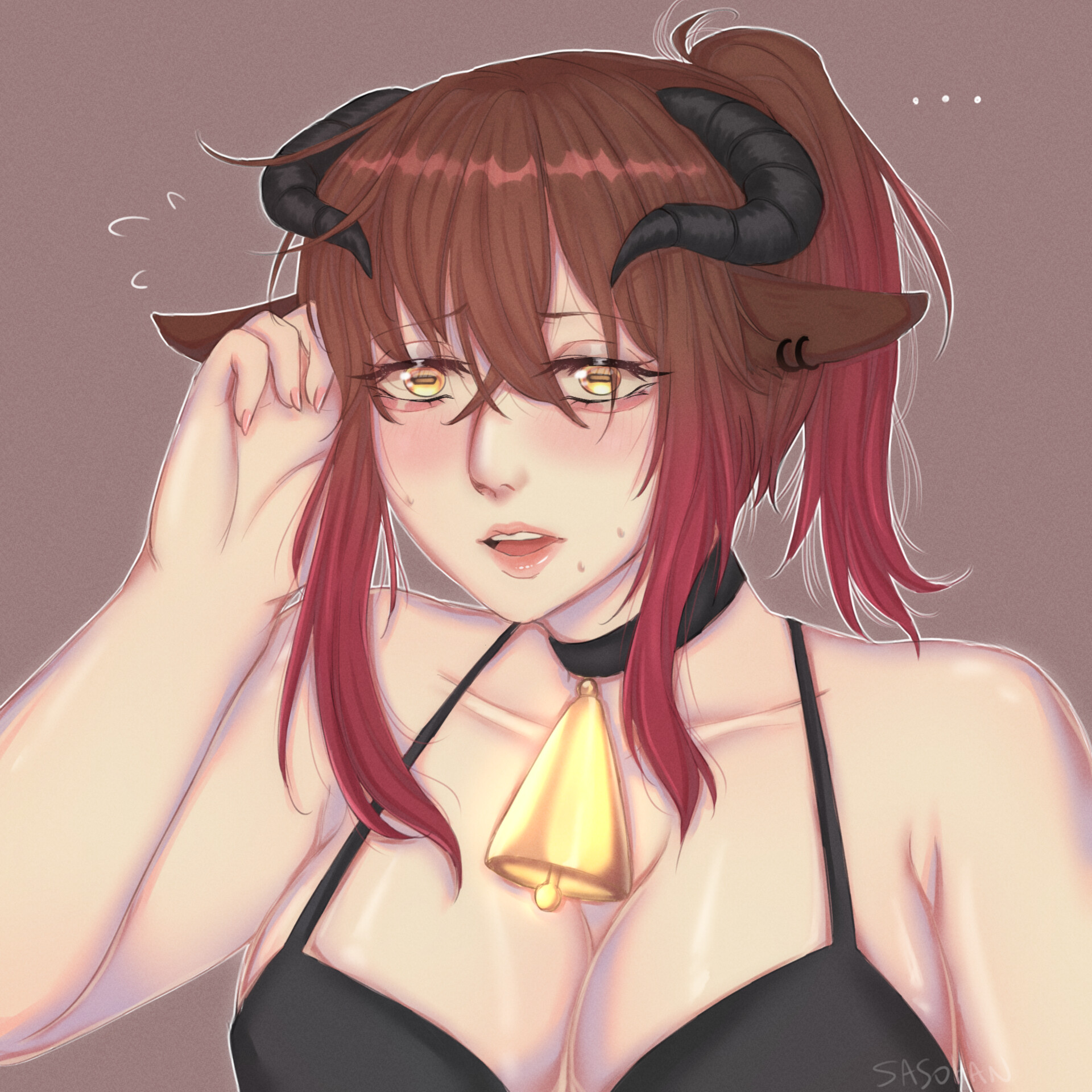 ArtStation - Goat Oc drawing