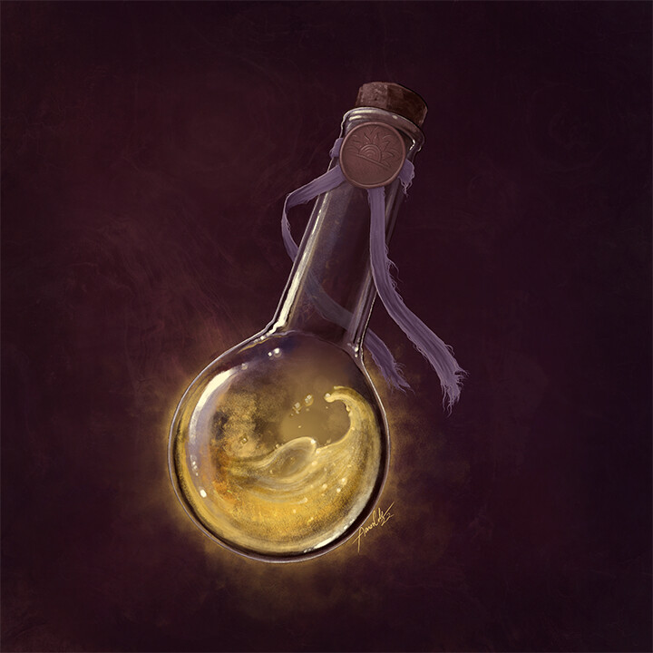 ArtStation - St. Andral's Draught Health Potion