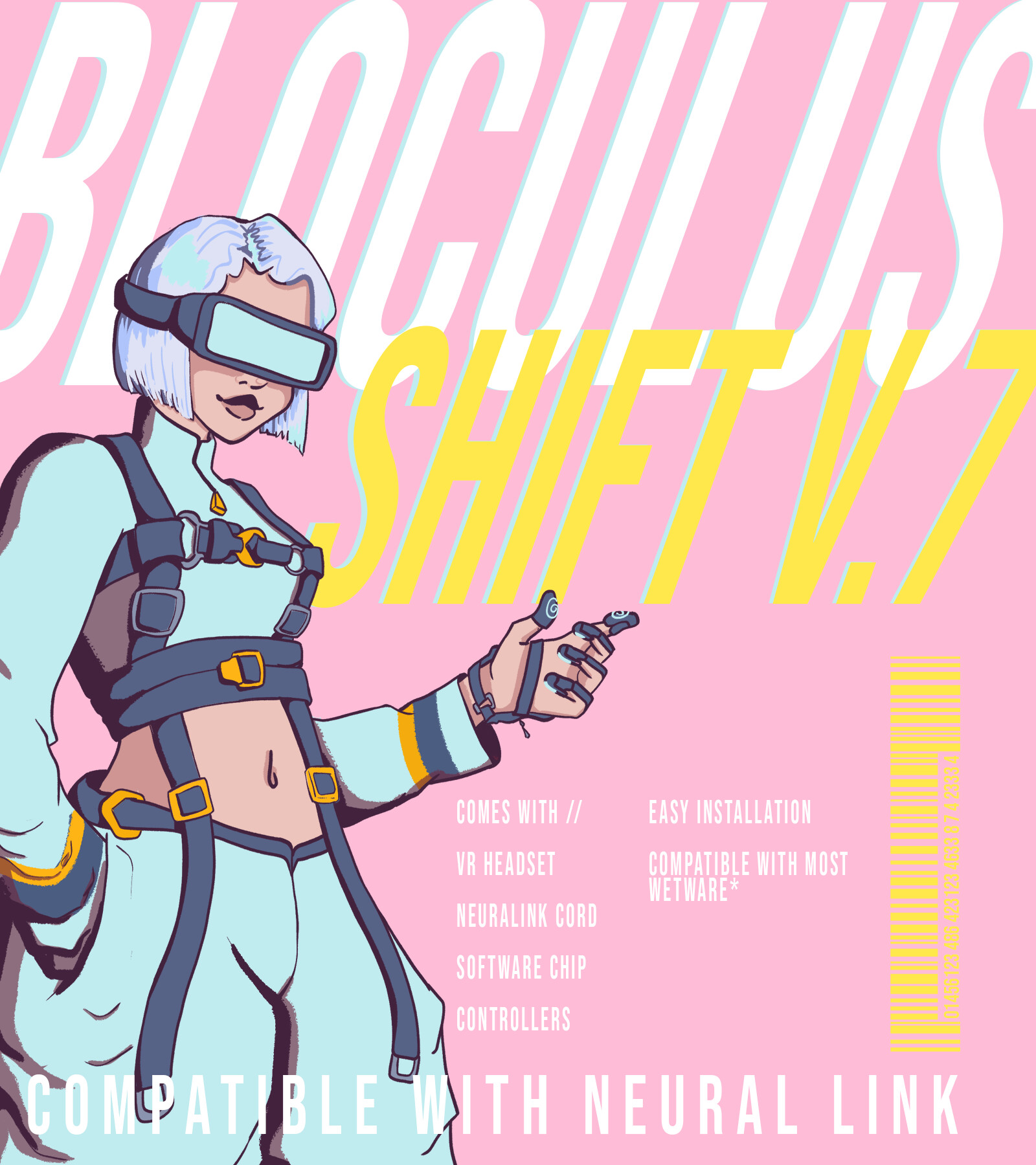 ArtStation - Bloculus Shift // Headset and Haptic Gloves