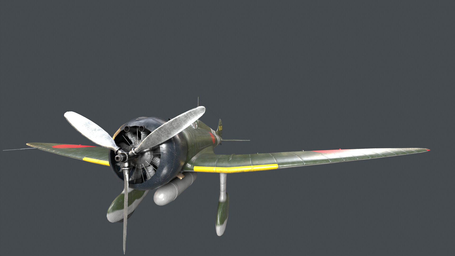 Leon Tung - japanese ww2 A5M fighter