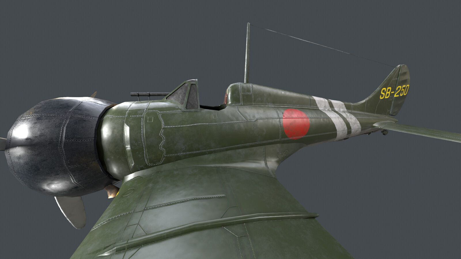 Leon Tung - japanese ww2 A5M fighter