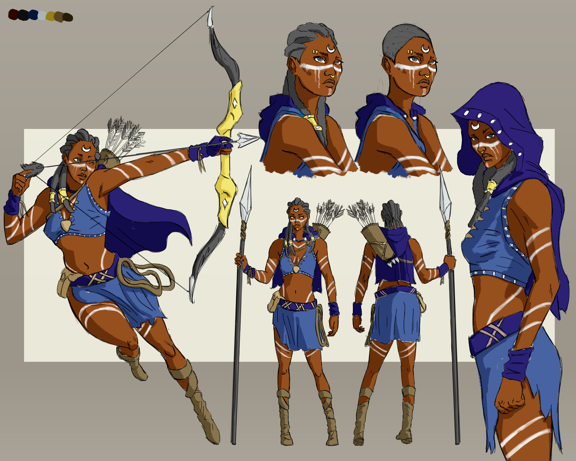 ArtStation - Artemis the Huntress