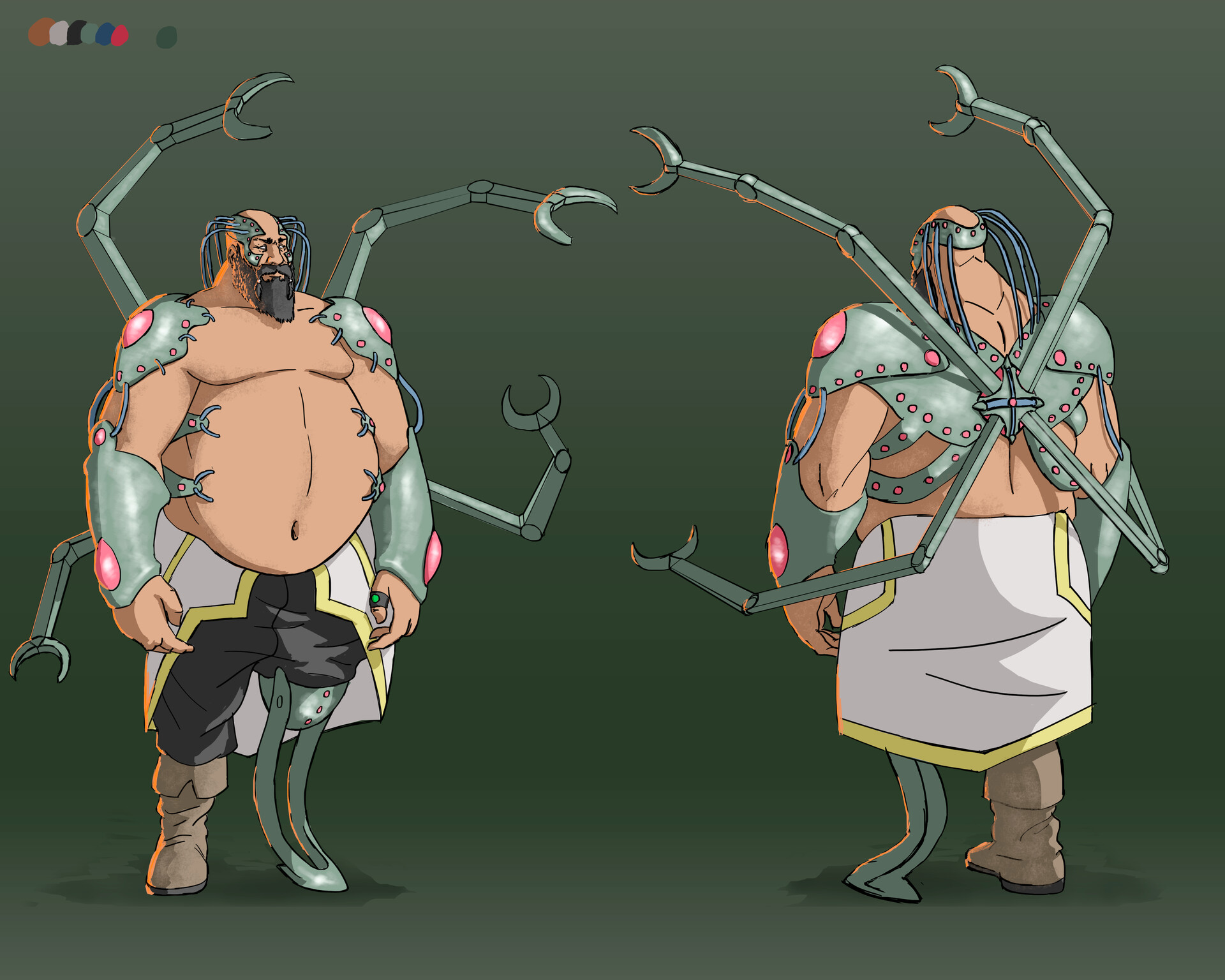 ArtStation - Project Athena, characters