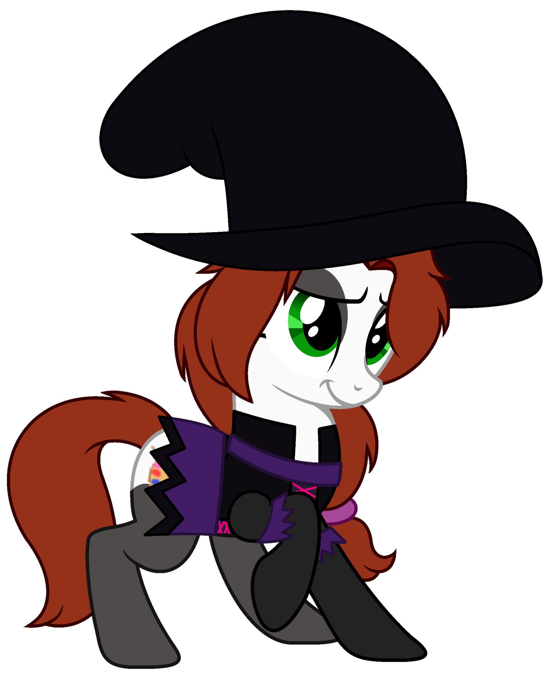 ArtStation - Panda Jenn in a regular witch costume