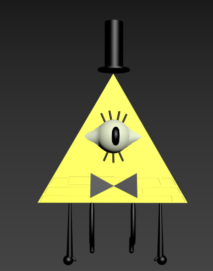 ArtStation - Bill cipher 3D model