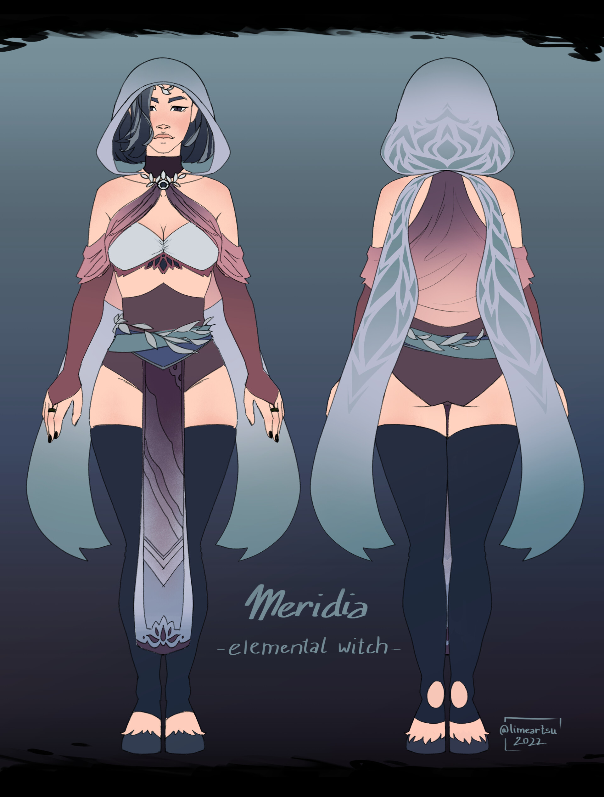 ArtStation - Character Sheet: Meridia