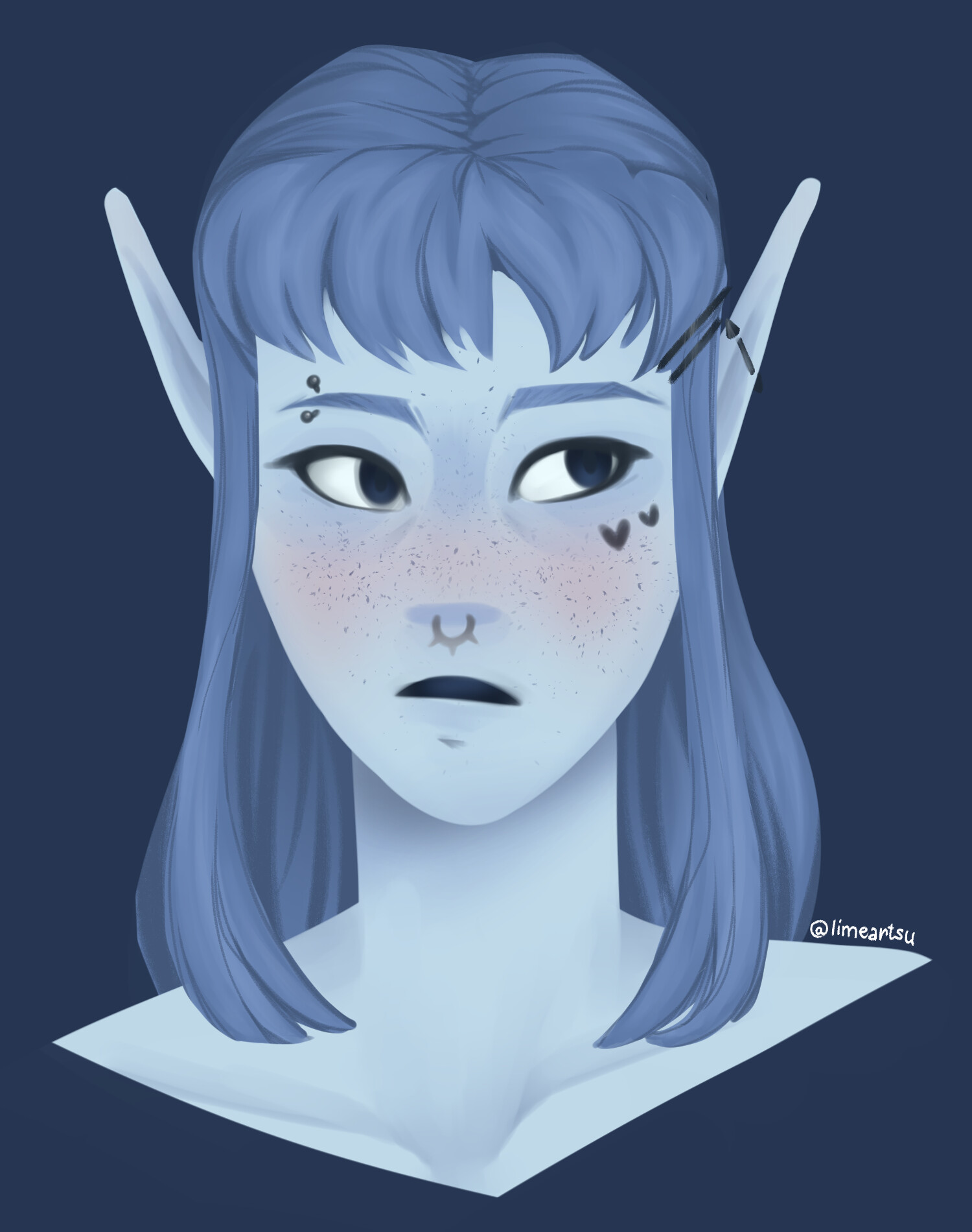 ArtStation - Character Portrait: Lea