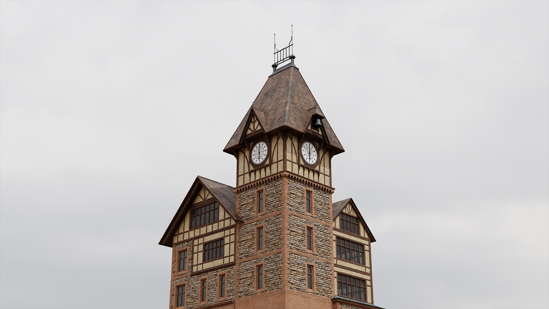 ArtStation - Medieval Clock Tower