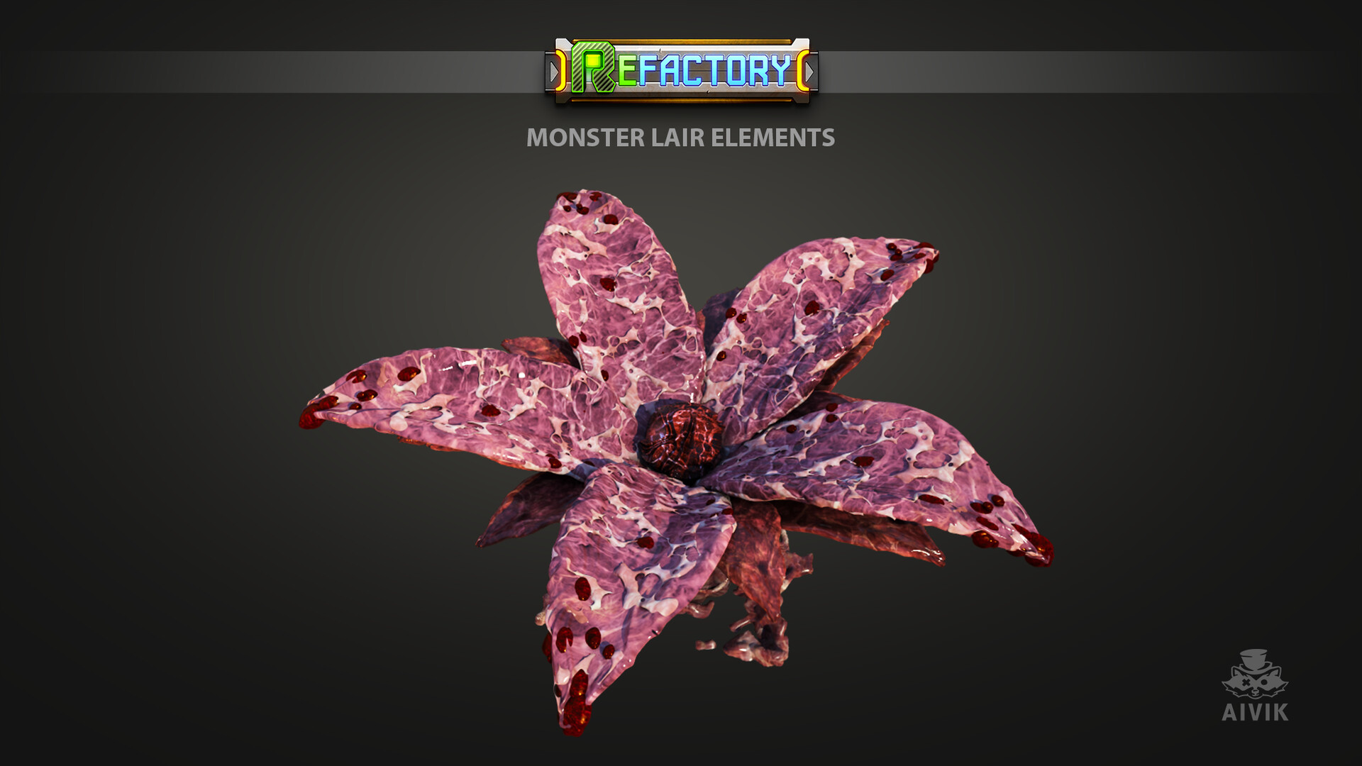 ArtStation - Refactory - Monster lair elements