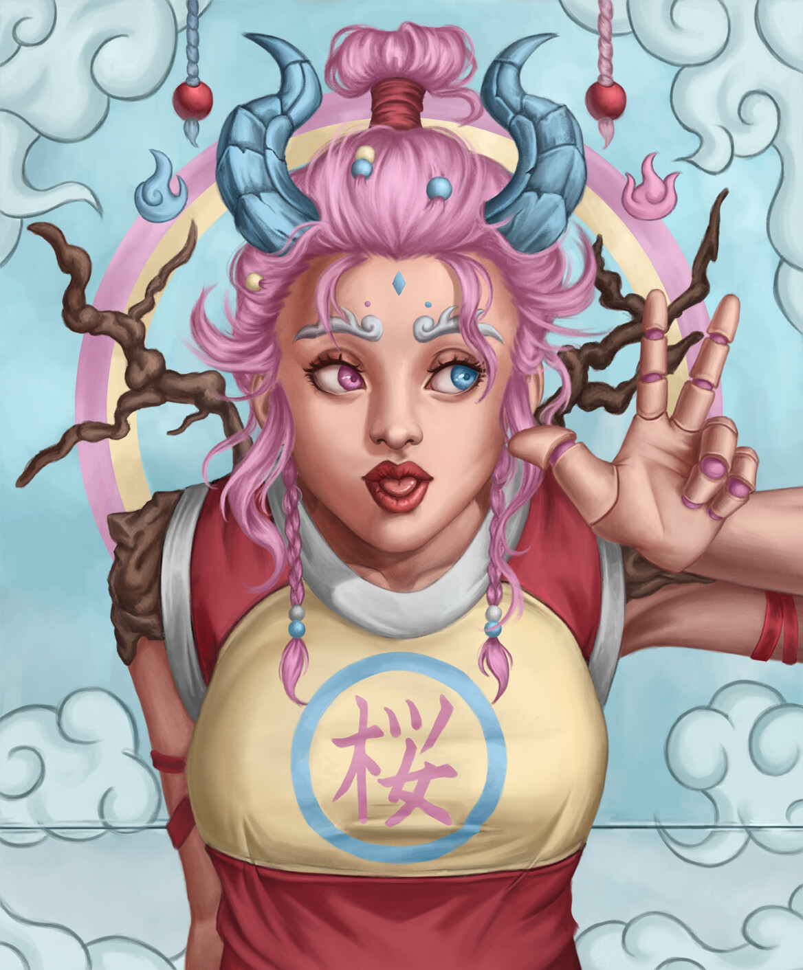 ArtStation - Oni Princess