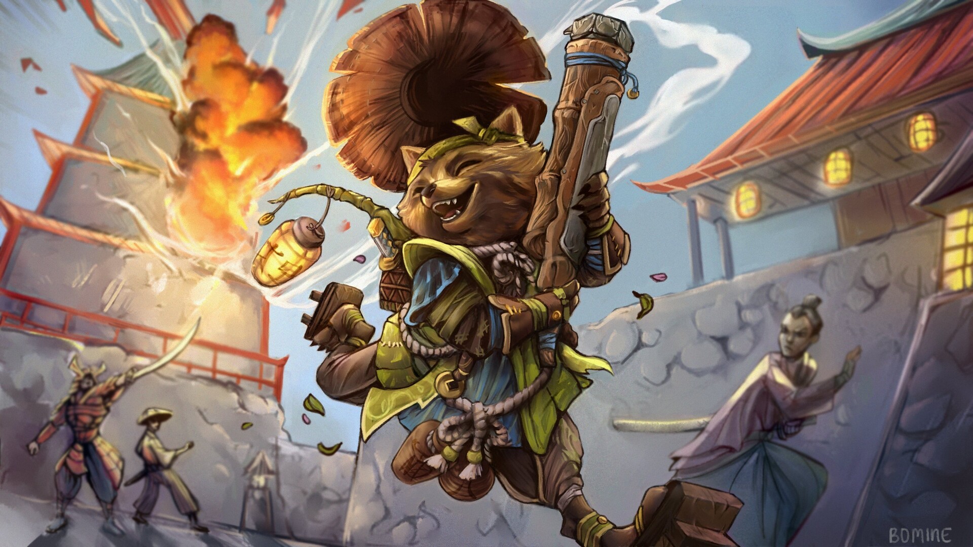 ArtStation - Danzaburou (SMITE) Explosive