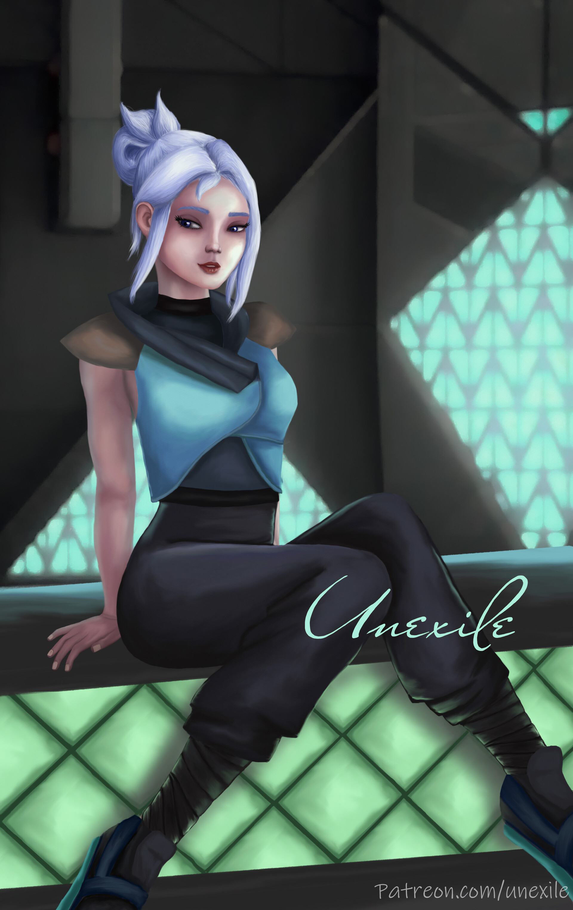 ArtStation - Jett Valorant Fun Art