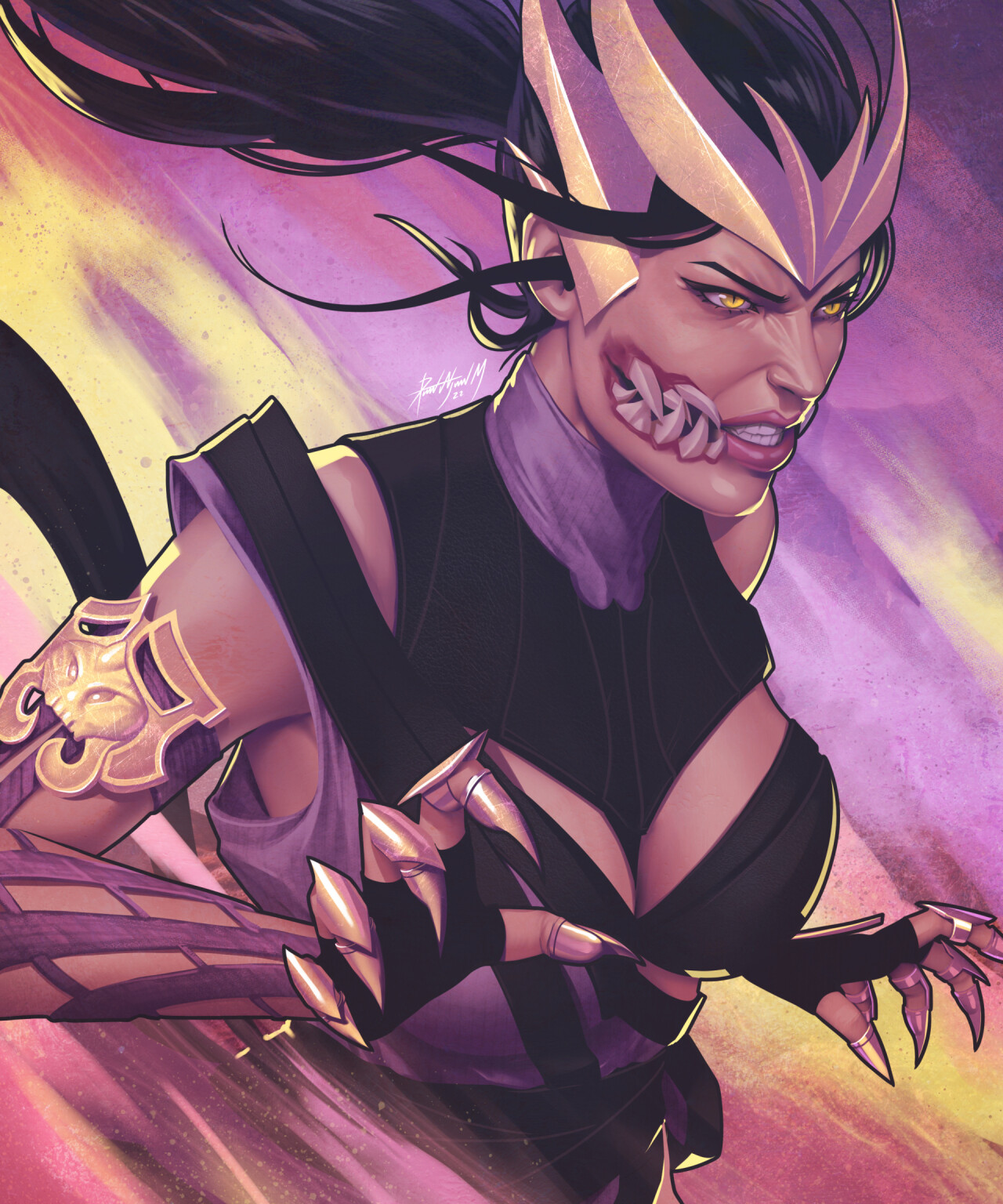ArtStation - Mileena - Mortal Kombat XL