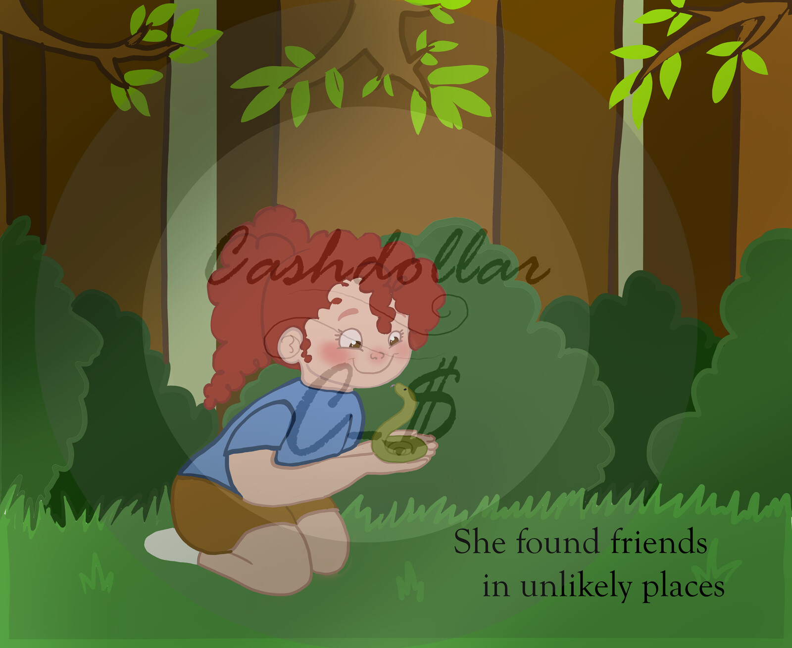 Amy Cashdollar - Children's Book illustration 1