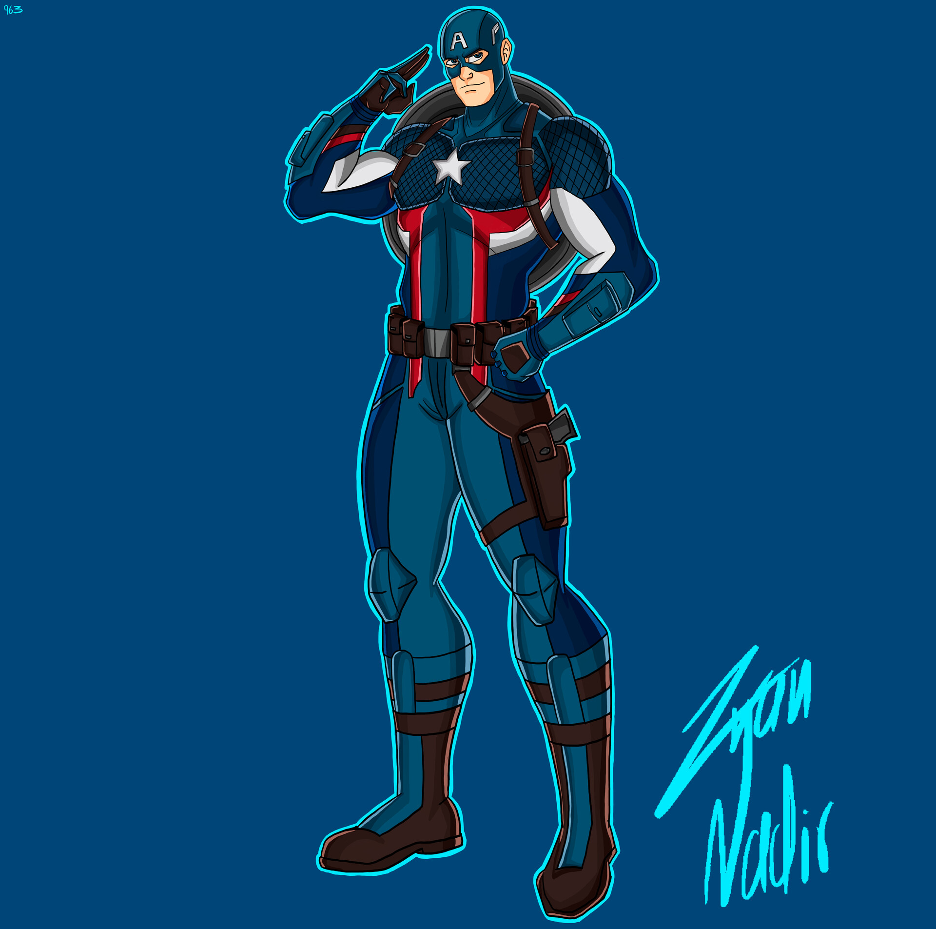 ArtStation - Captain America