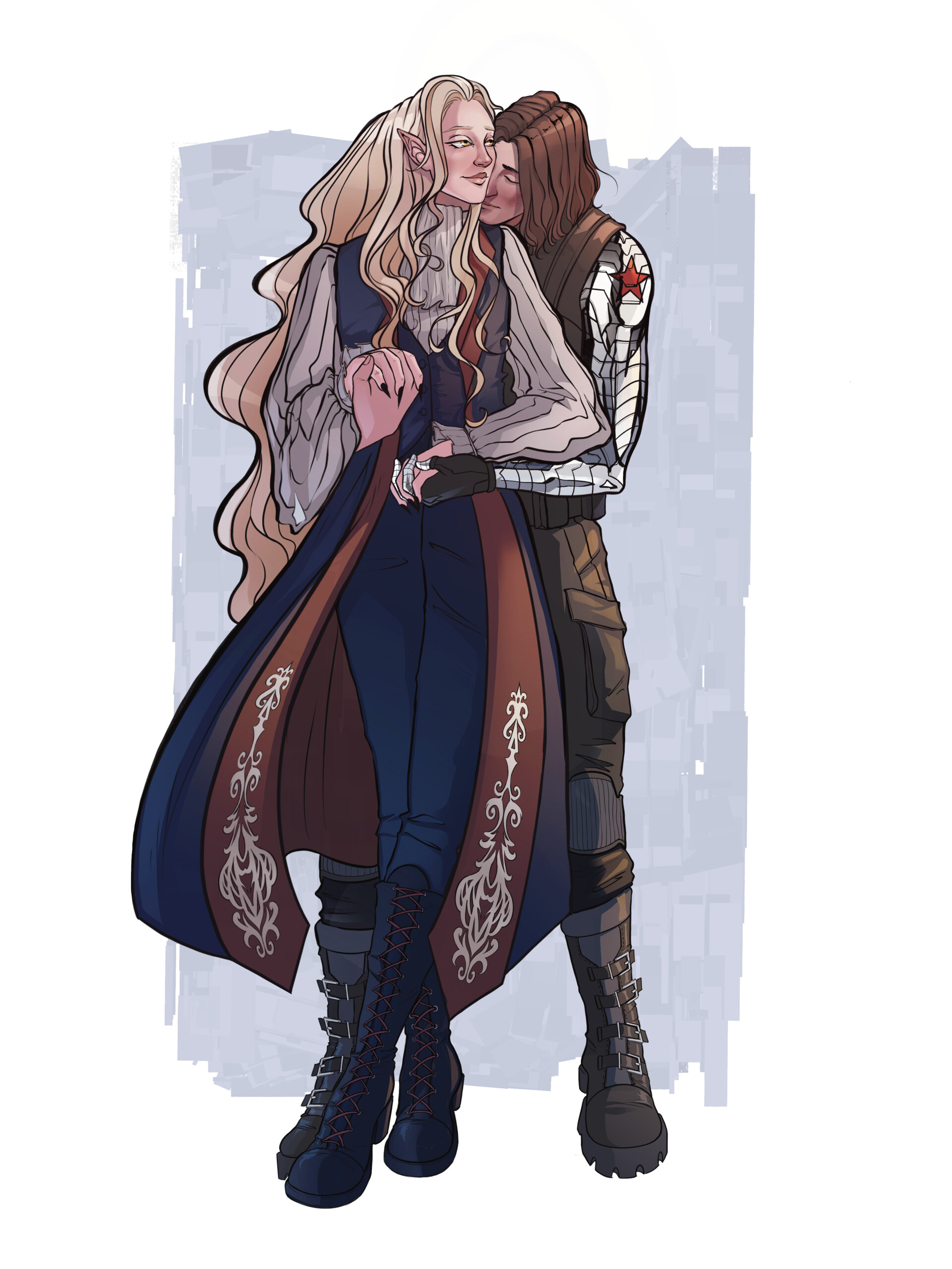 ArtStation - 2D Characters Illustration (Commission)