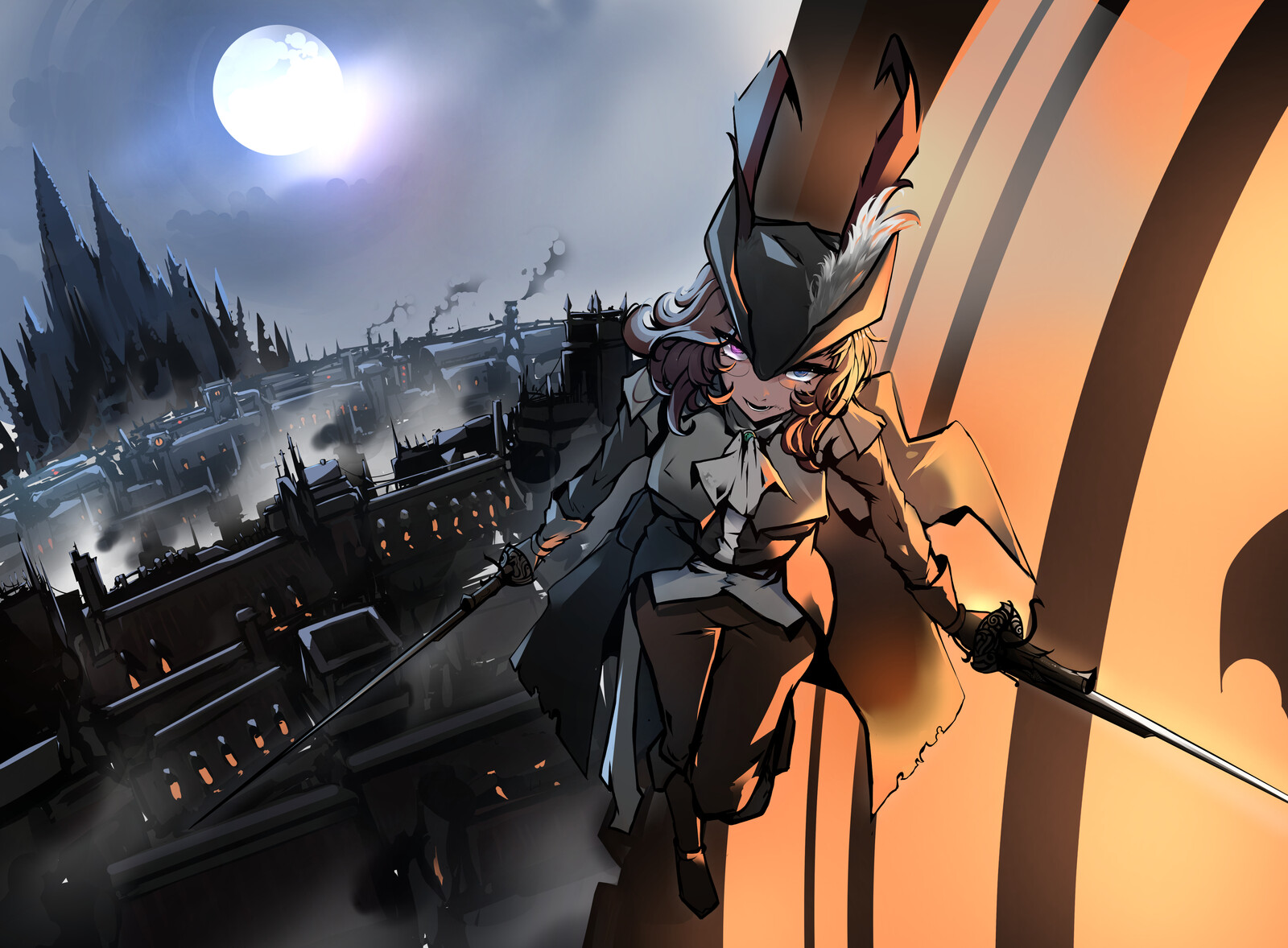 Zuu Zii - Hard Lines style - Novenna - Commission