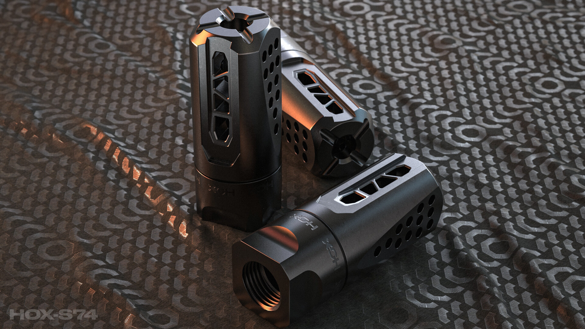 Albert Hoxha - HOX-S74 Muzzle brake