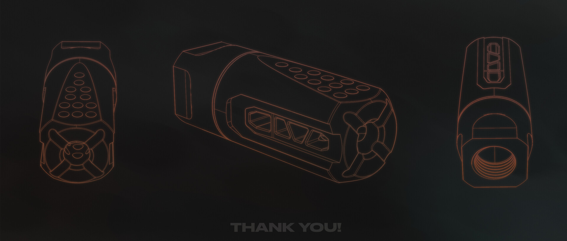 Albert Hoxha - HOX-S74 Muzzle brake