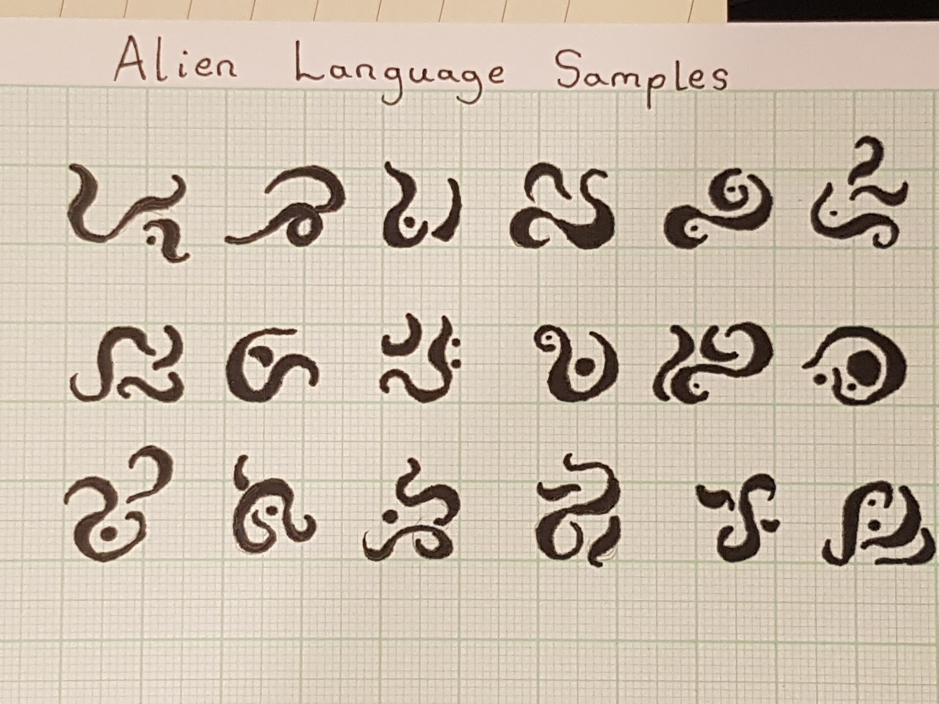 Lawrie Yates - Alien Language #1