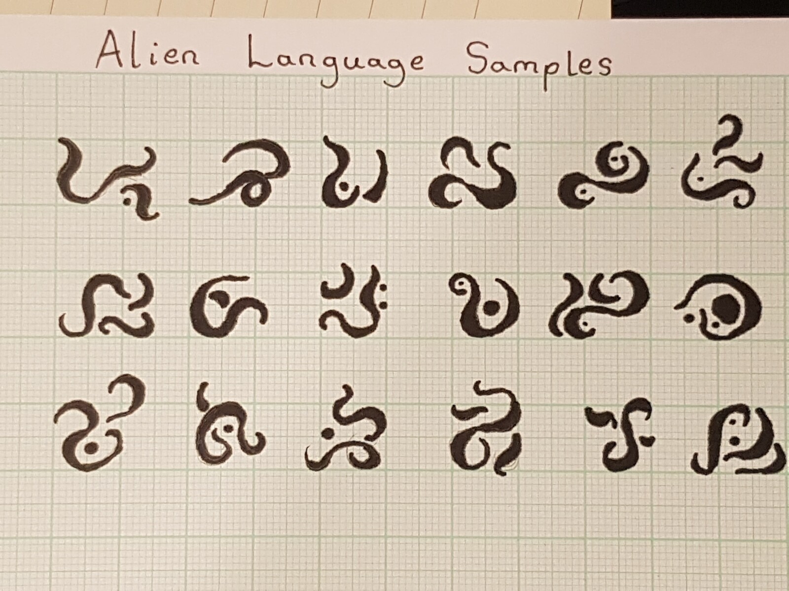 Lawrie Yates - Alien Language #1