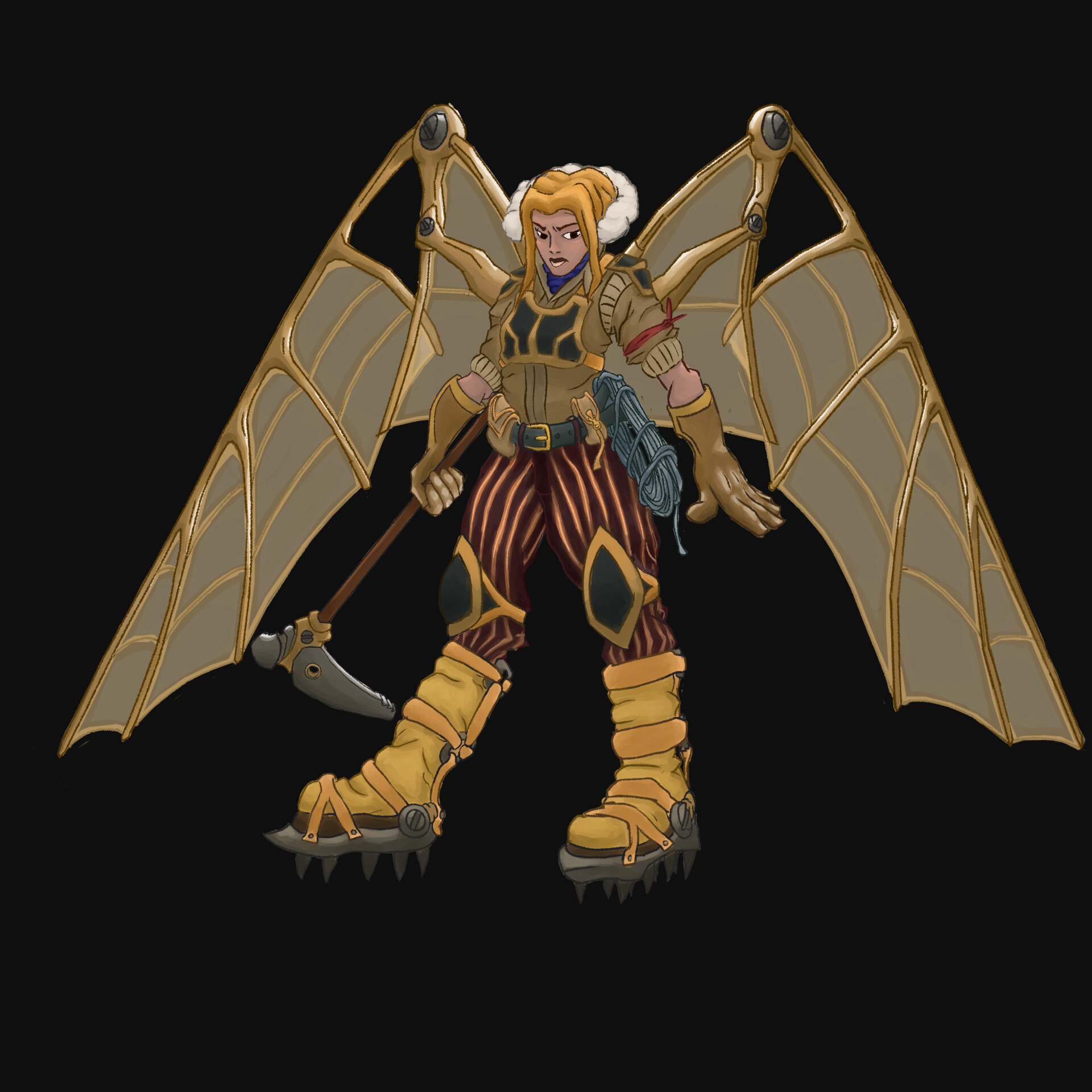 ArtStation - Eira - Steampunk adventurer