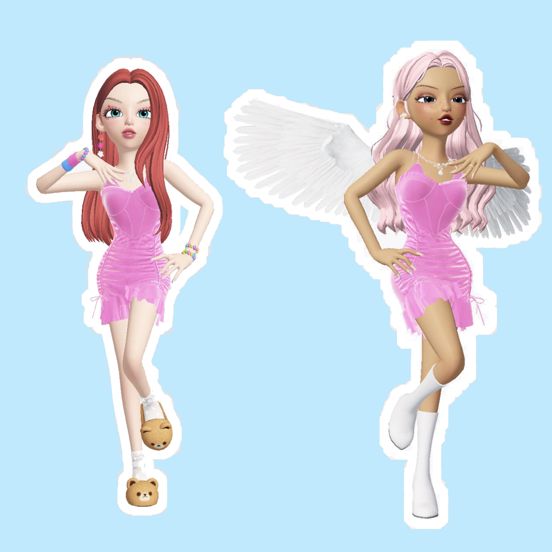 ArtStation - L/W/P Clothing Studio - new low mesh size clothing for ZEPETO