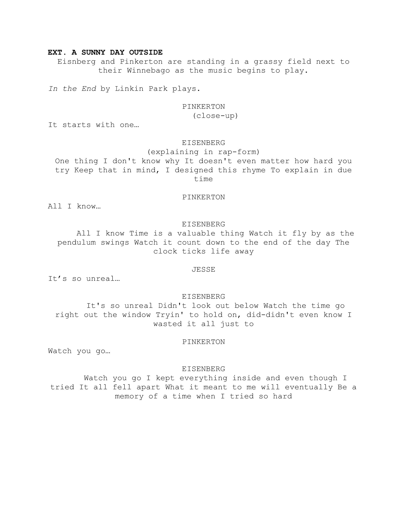 Ethan Conatser - In the Beaking Brad End