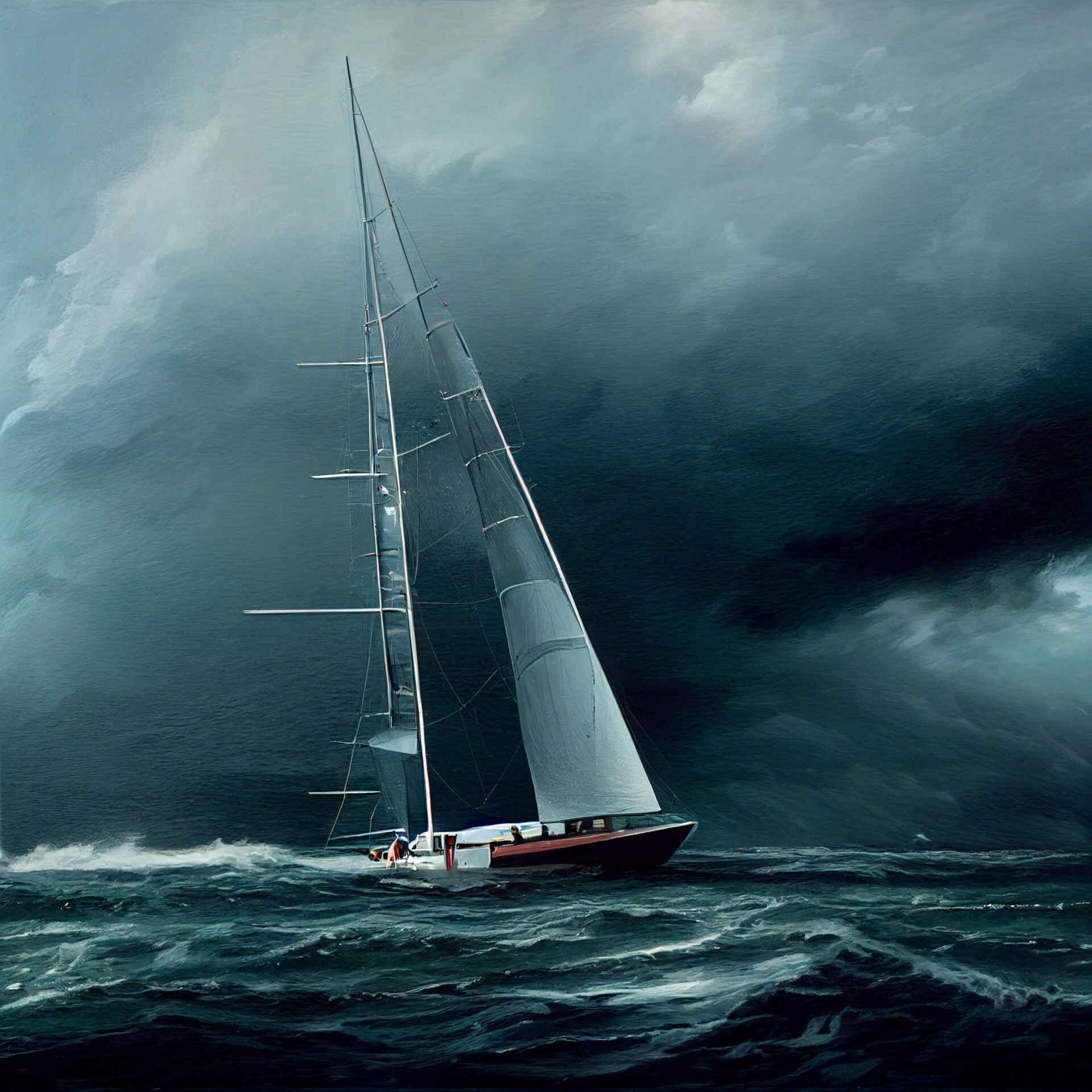 ArtStation - Sailing the storm