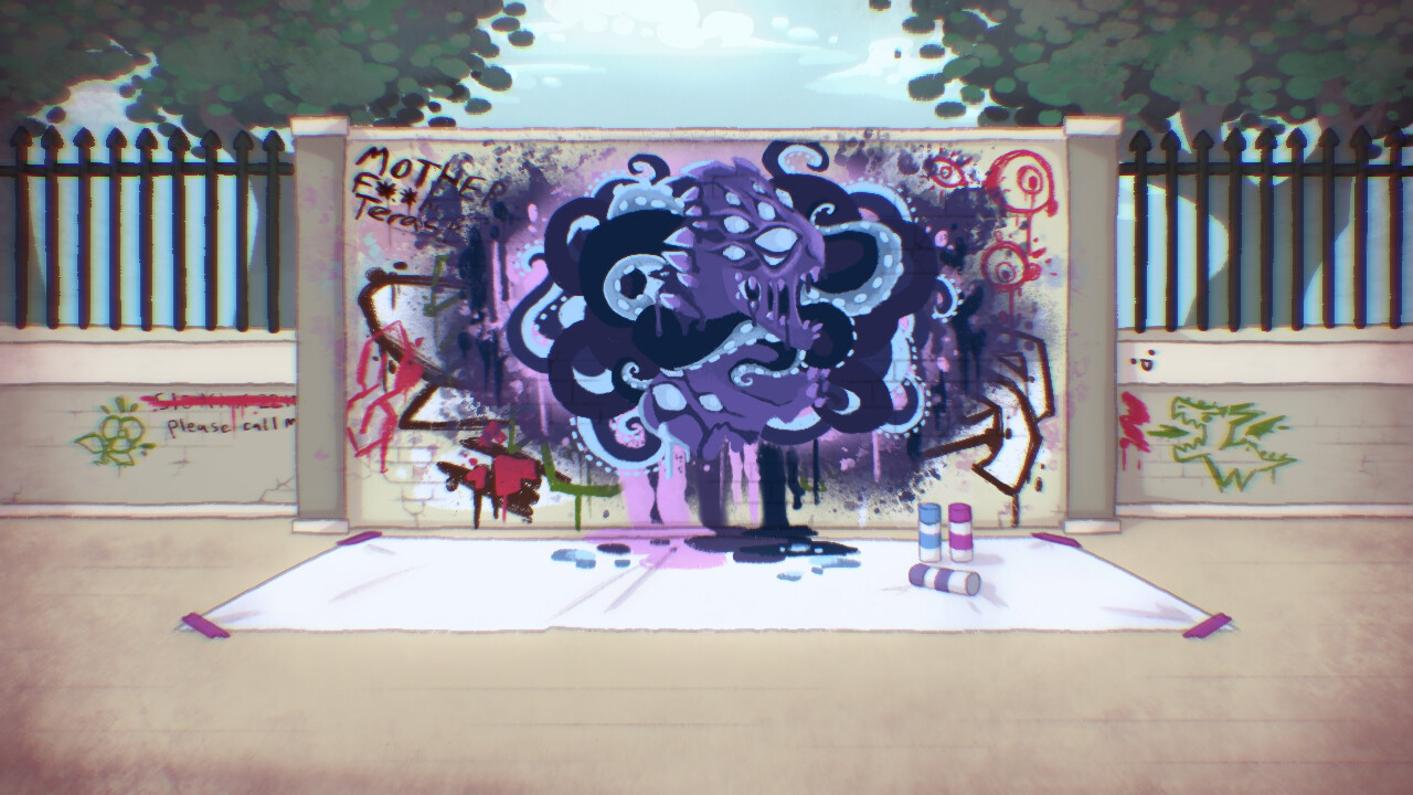 ArtStation - Eldritch Graffiti