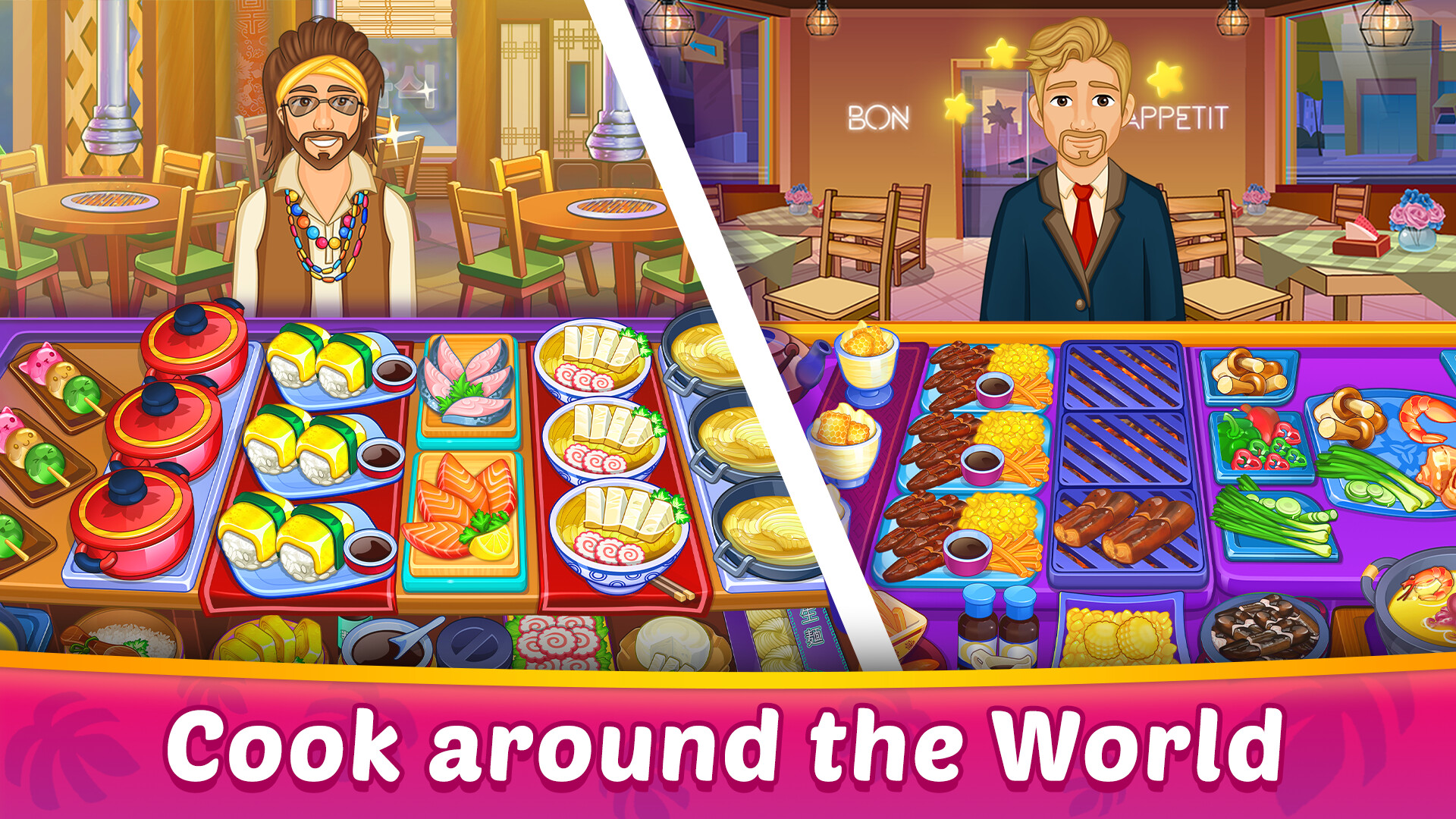 GamesTown - Asian Cooking Star: Cooking Game