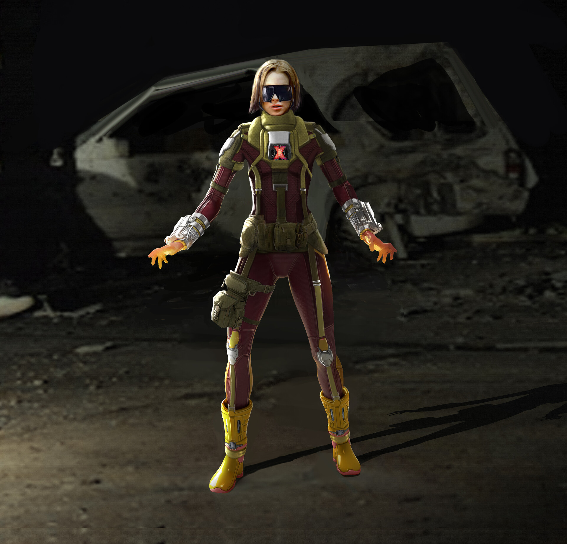 ArtStation - Time Bomb (X-Men)