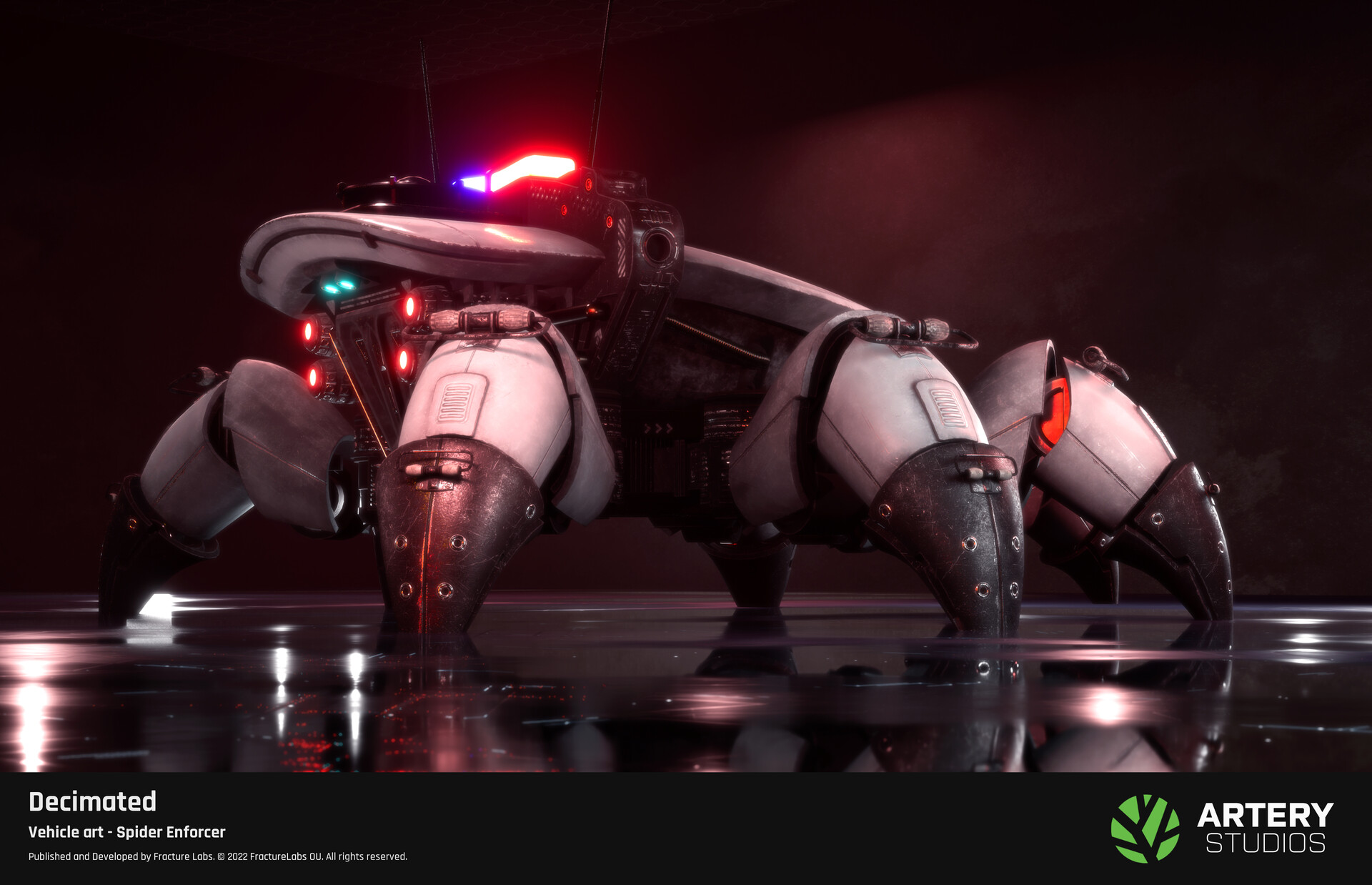 art service provider - Spider Enforcer