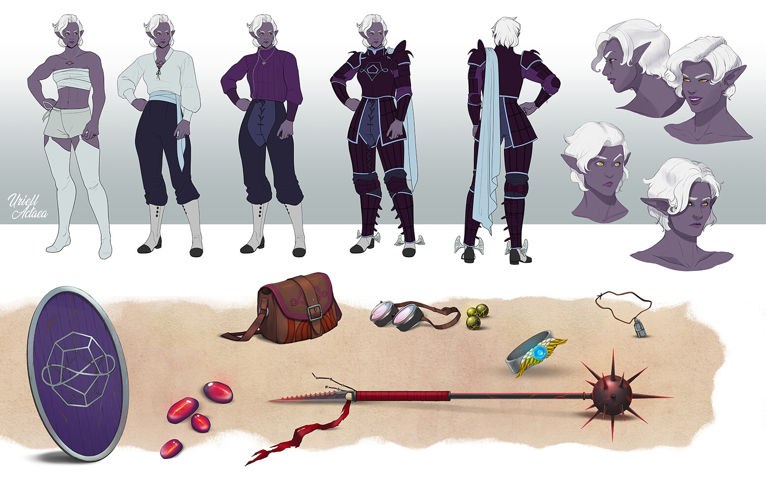 Uriell Actaea - Wildemount - DnD group