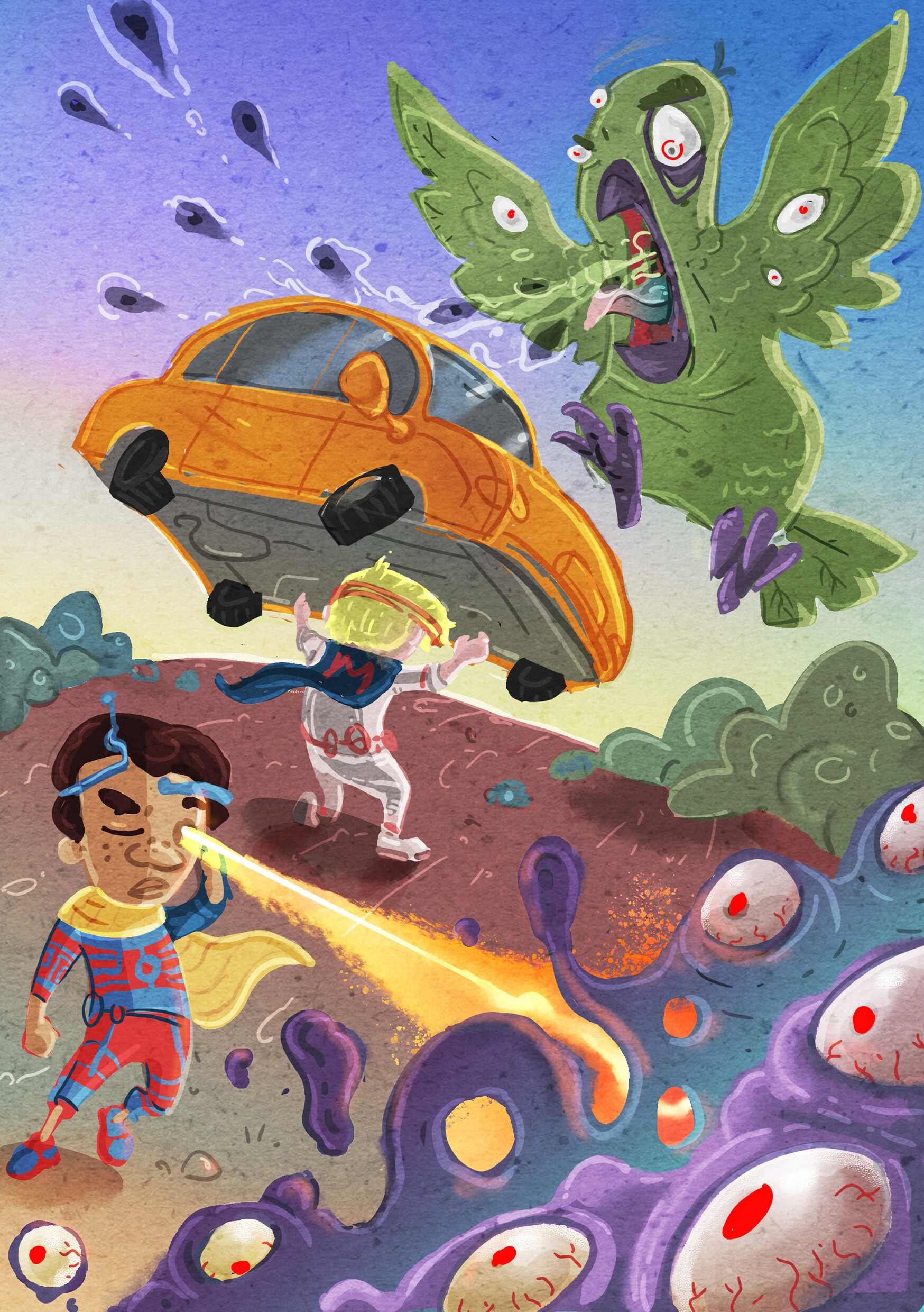 ArtStation - Children's short story illustrations