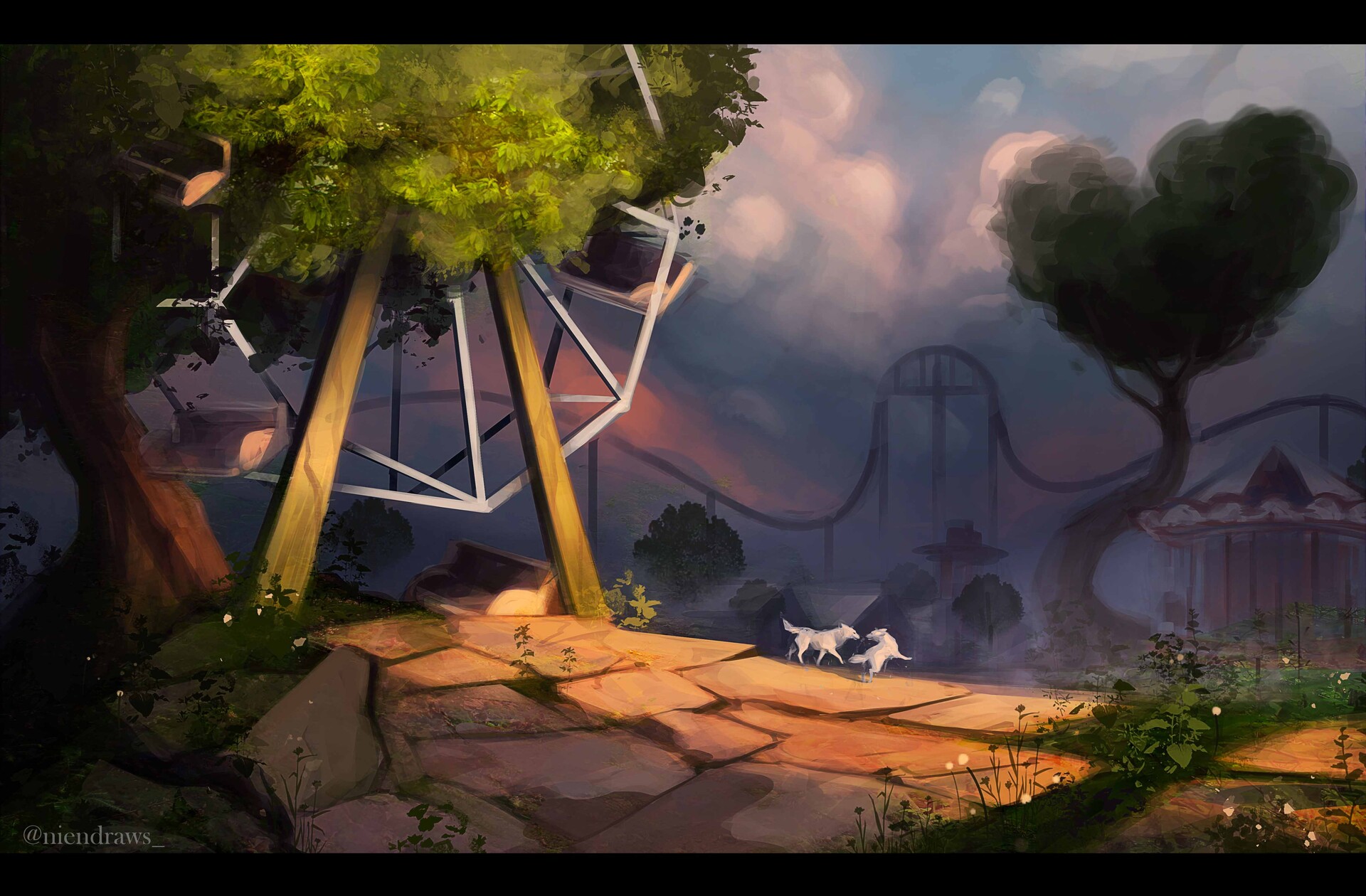 ArtStation - Abandoned park